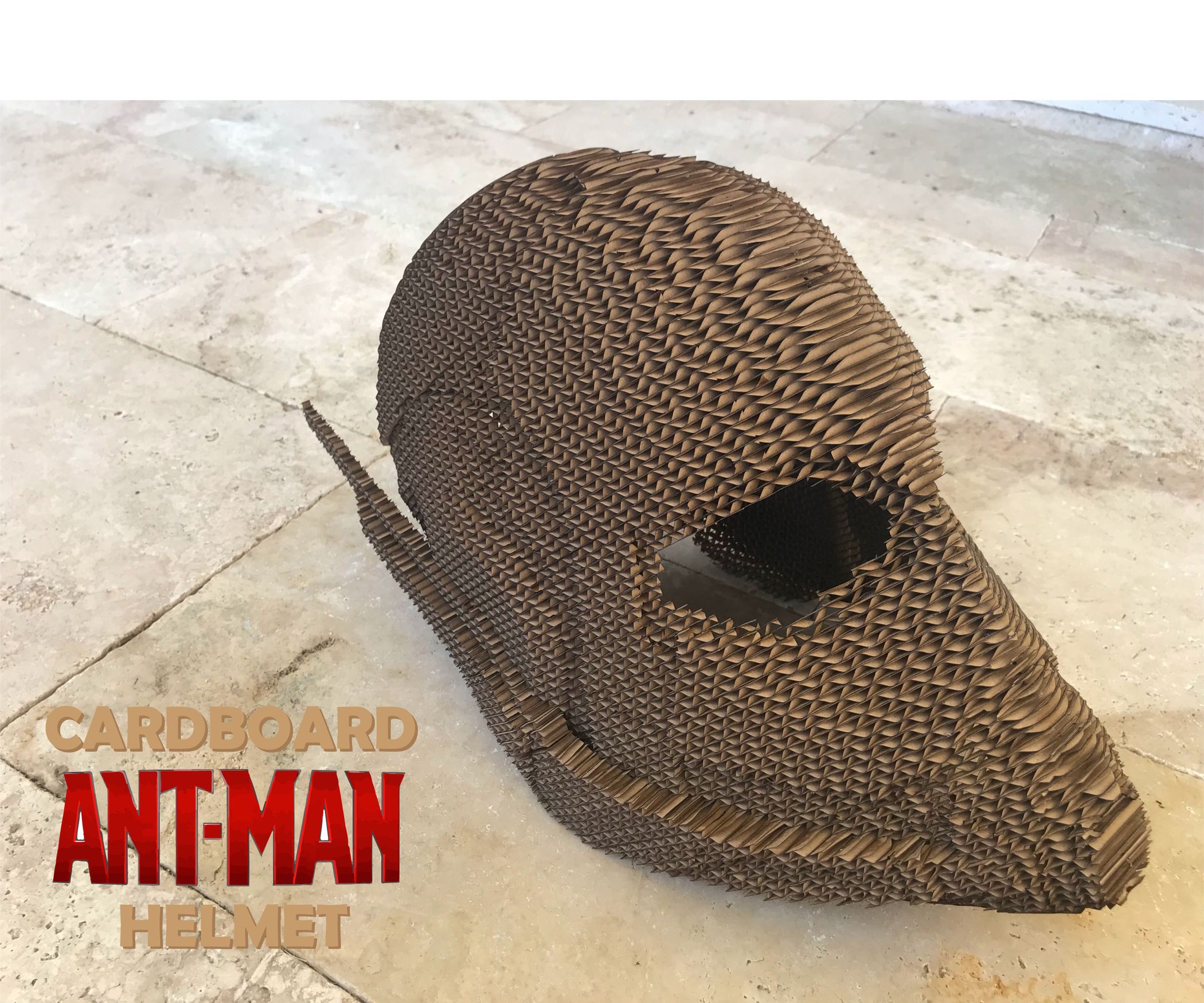 Cardboard Ant-Man Helmet : 11 Steps (with Pictures) - Instructables