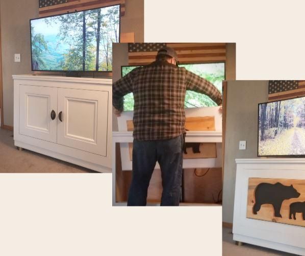 How to Build a DIY TV Lift Cabinet : 14 Steps - Instructables