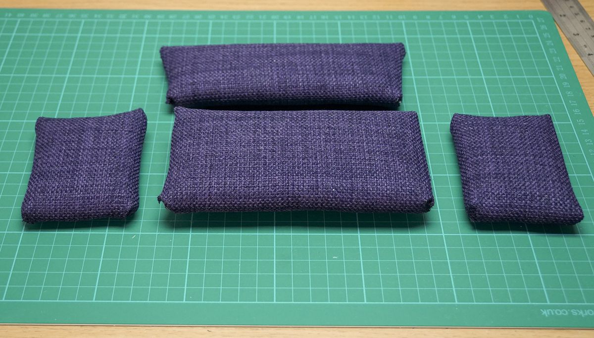 DIY Miniature Sofa! | How to Make Your Own Tiny Comfy Couch : 15 Steps ...