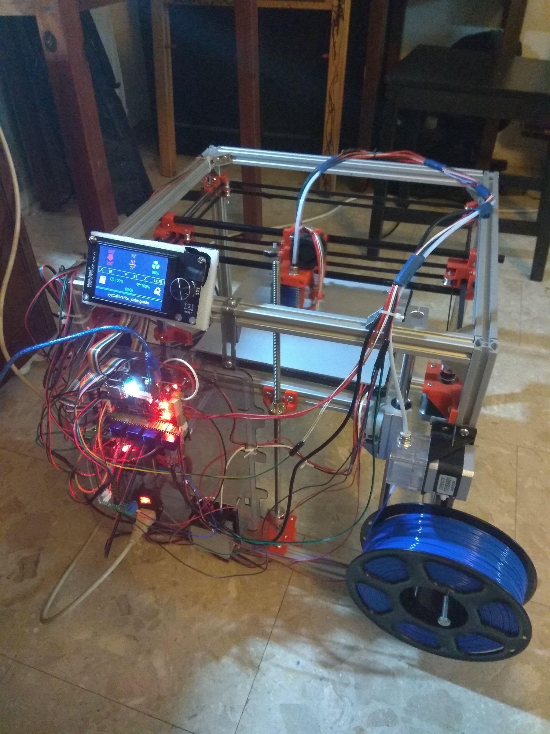 Hypercube 3D Printer (using RatRig Frame Kit) : 11 Steps (with Pictures) - Instructables