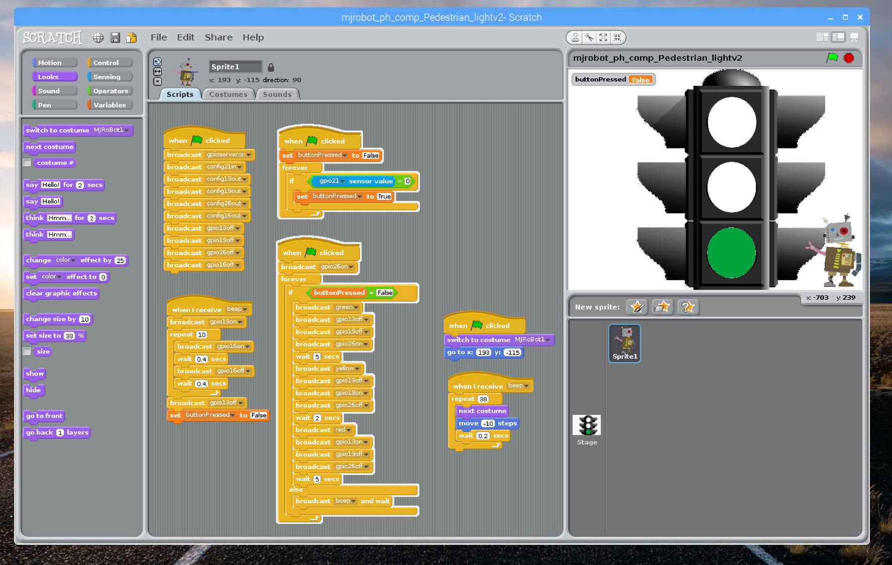 Physical Computing - Scratch for Raspberry Pi : 17 Steps (with Pictures ...