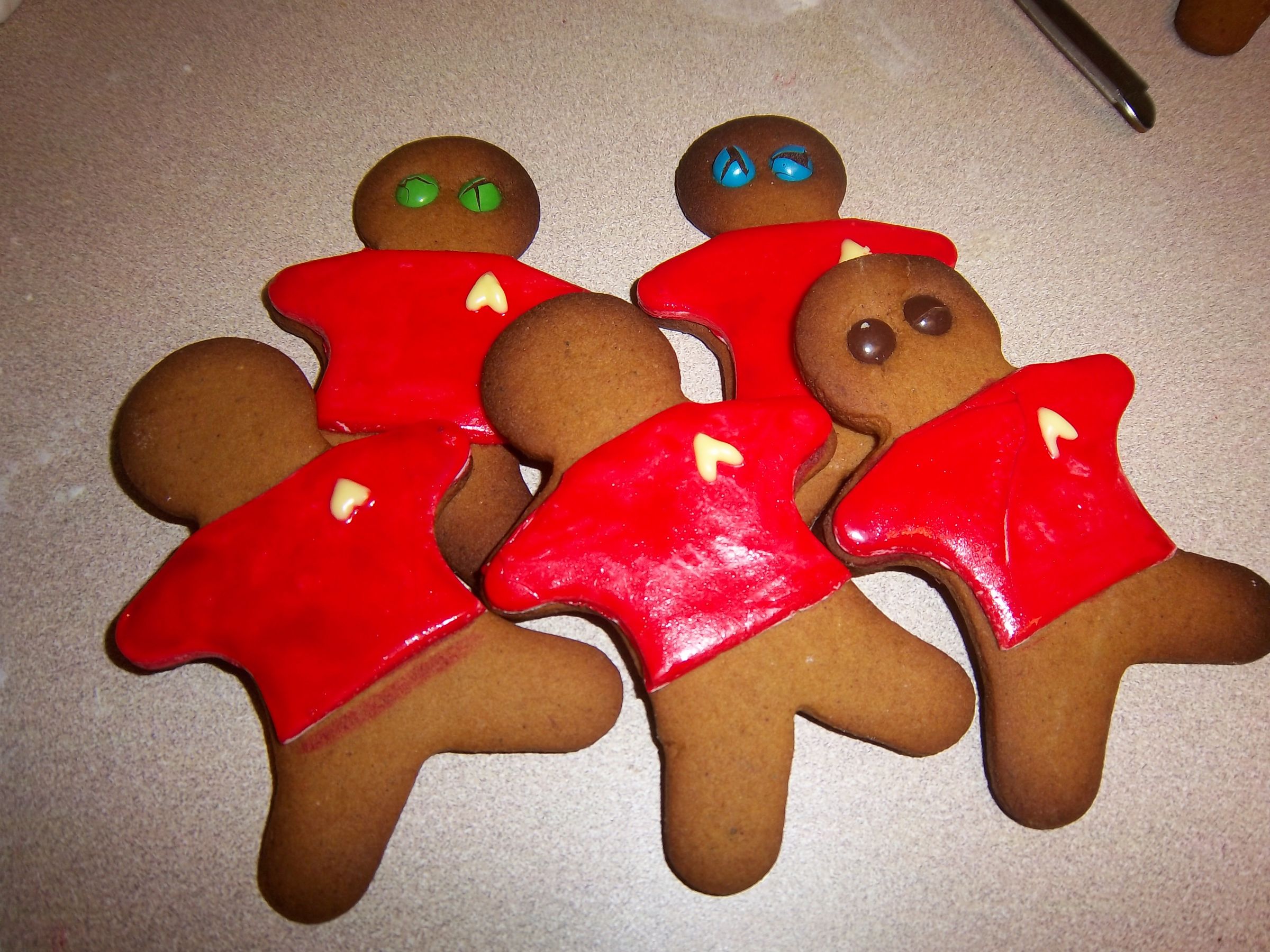 Homemade Gingerbread Man Costume