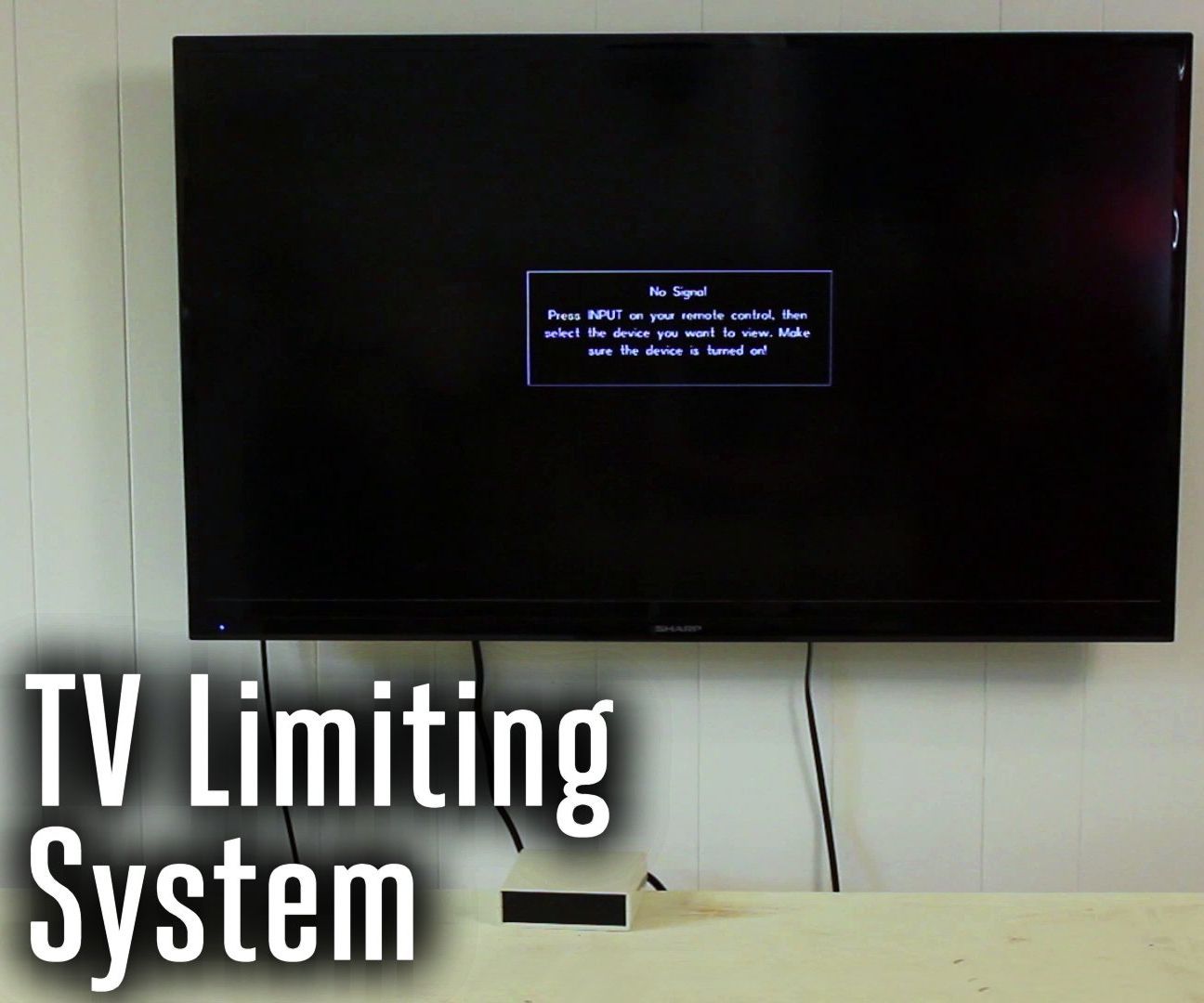 System for Automatically Limiting TV Time : 14 Steps (with Pictures ...