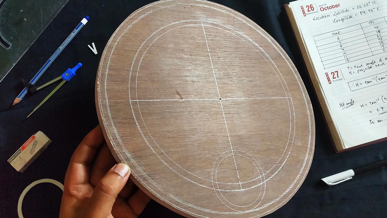 Ancient SUNDIAL Clock : 16 Steps (with Pictures) - Instructables