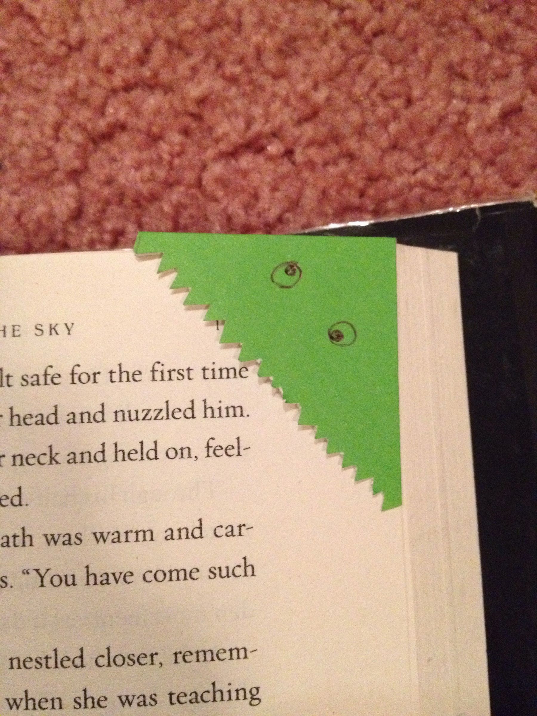 Monster Bookmark : 4 Steps - Instructables