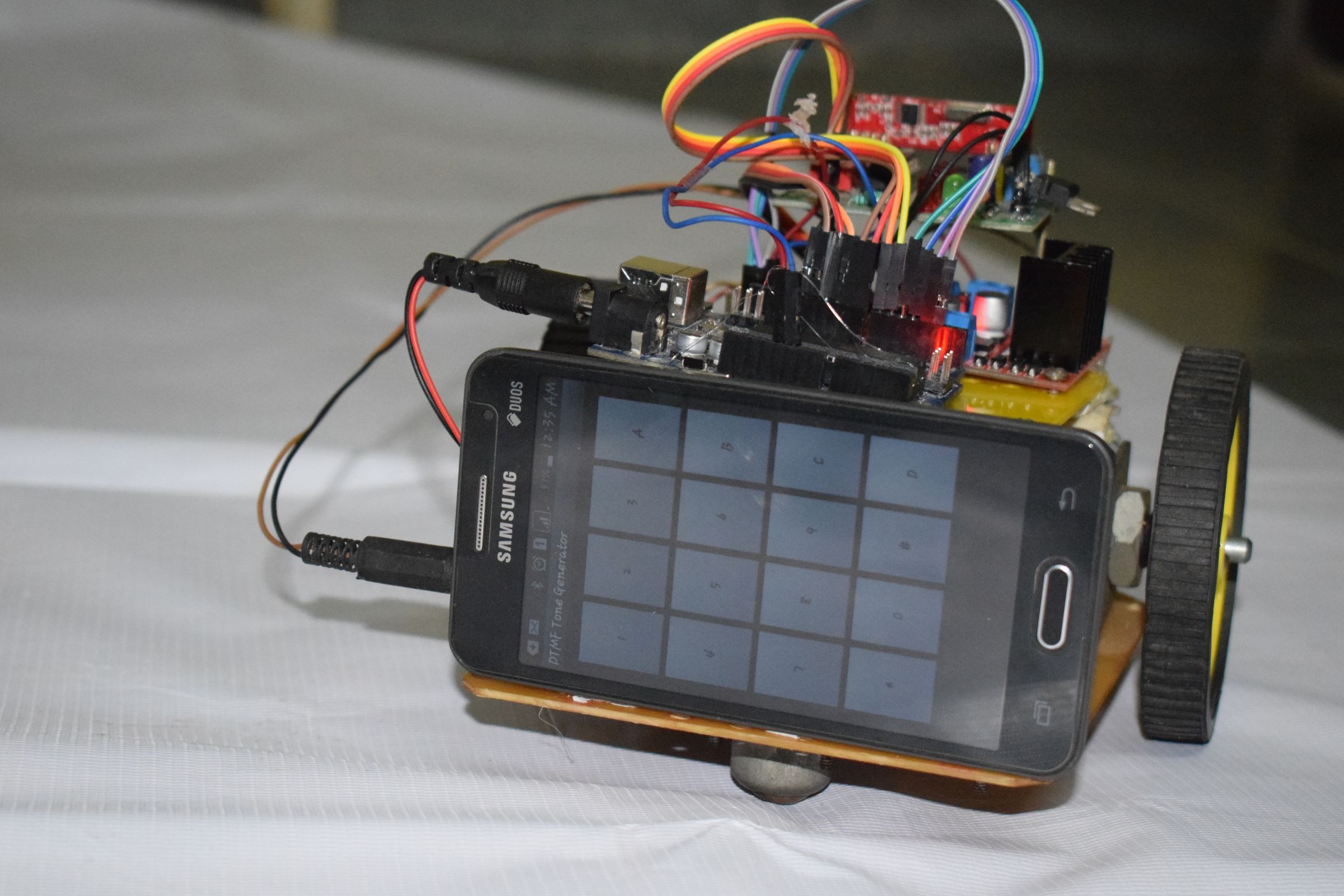 DTMF and Gesture Controlled Robotic Wheelchair : 7 Steps (with Pictures ...