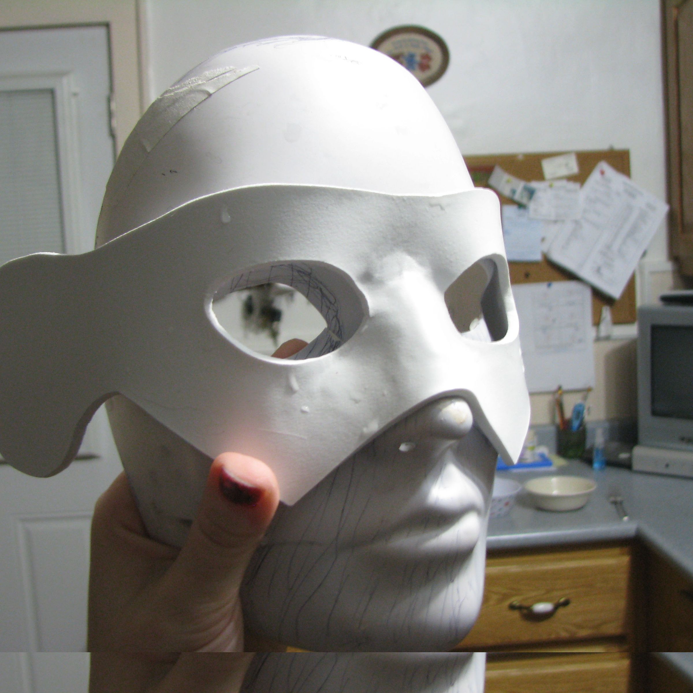 How to Make a TF2 Bonk Boy Mask : 6 Steps (with Pictures) - Instructables