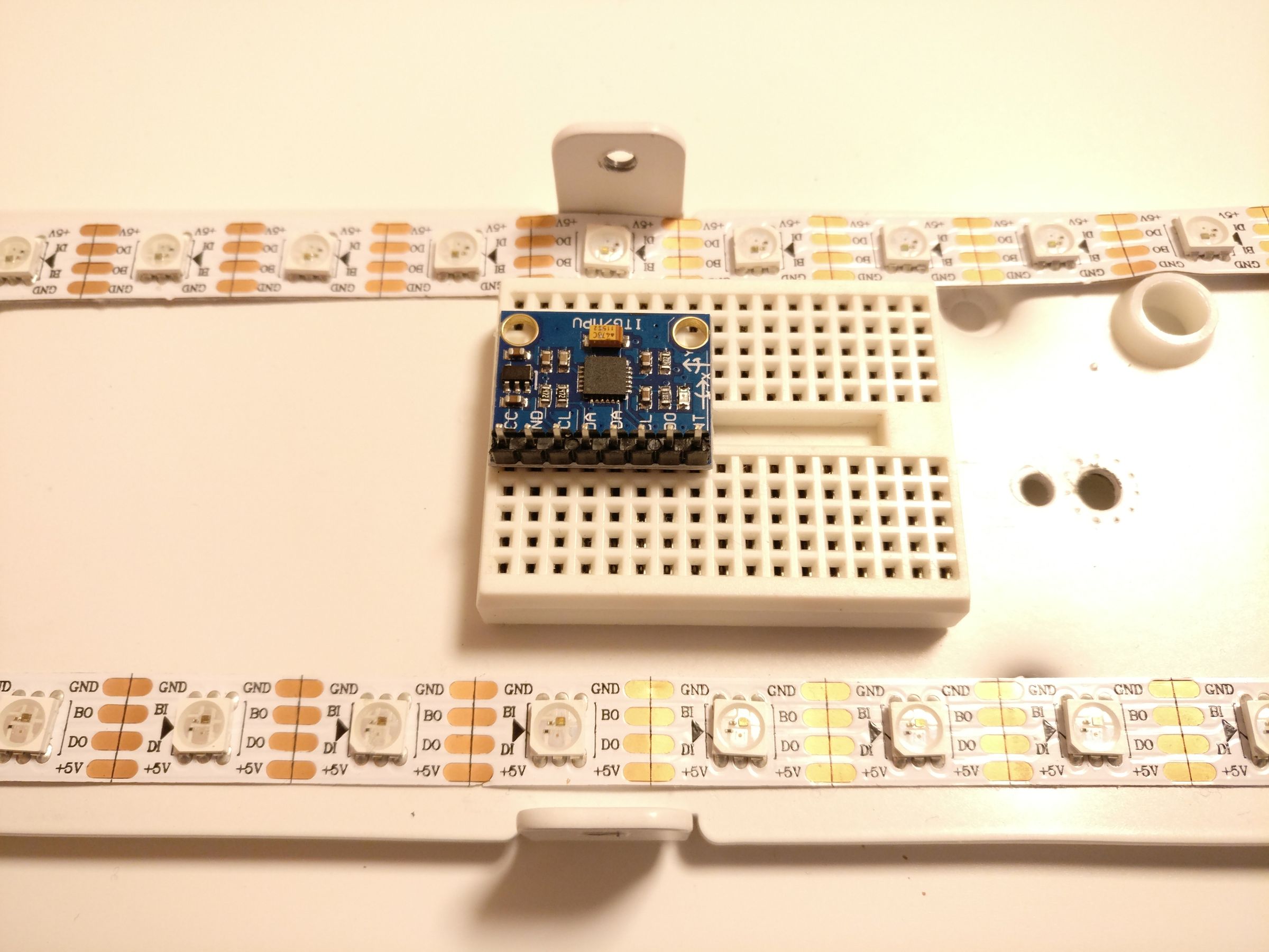 Arduino-based Gyroscope-controlled Glass Desk Light : 5 Steps (with ...