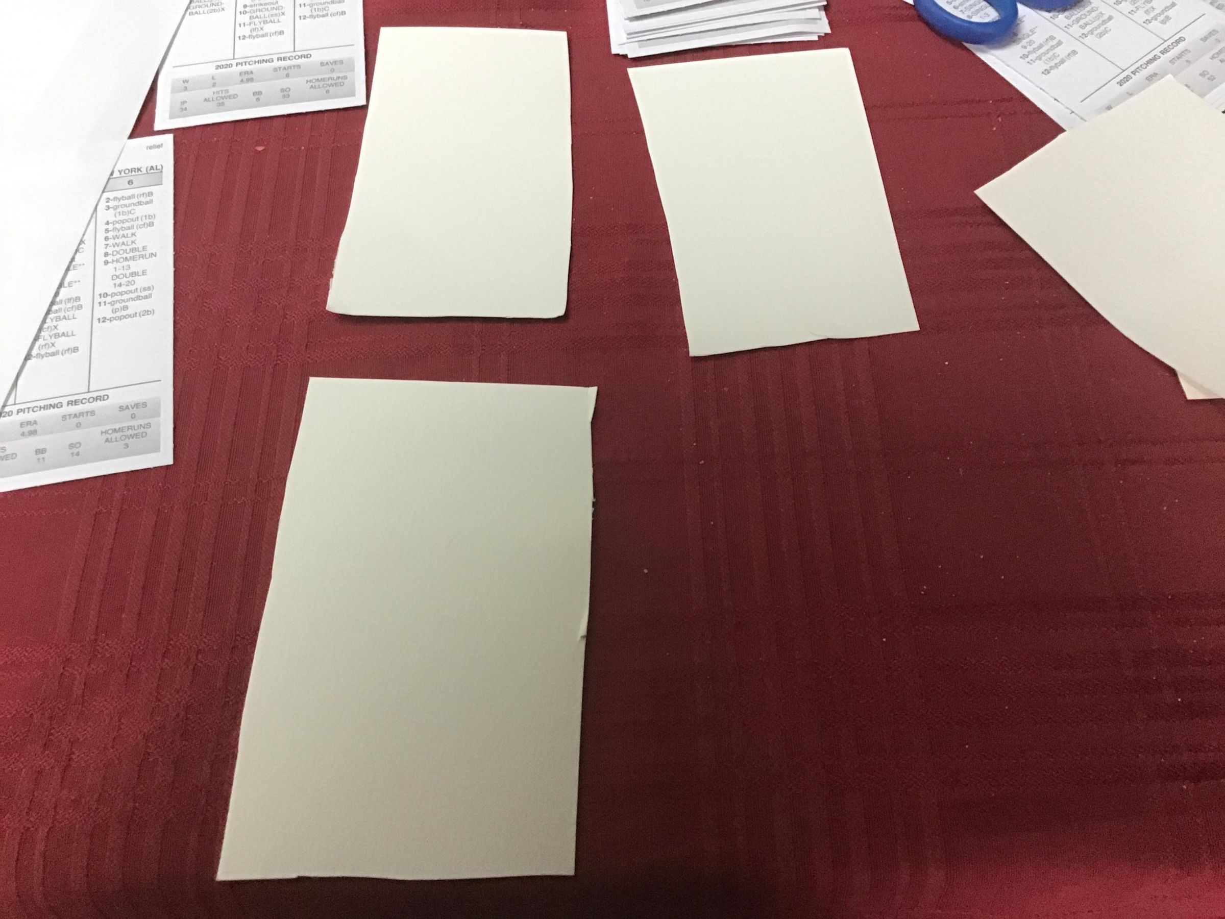 DIY Baseball Strat-o-matic Cards : 4 Steps - Instructables