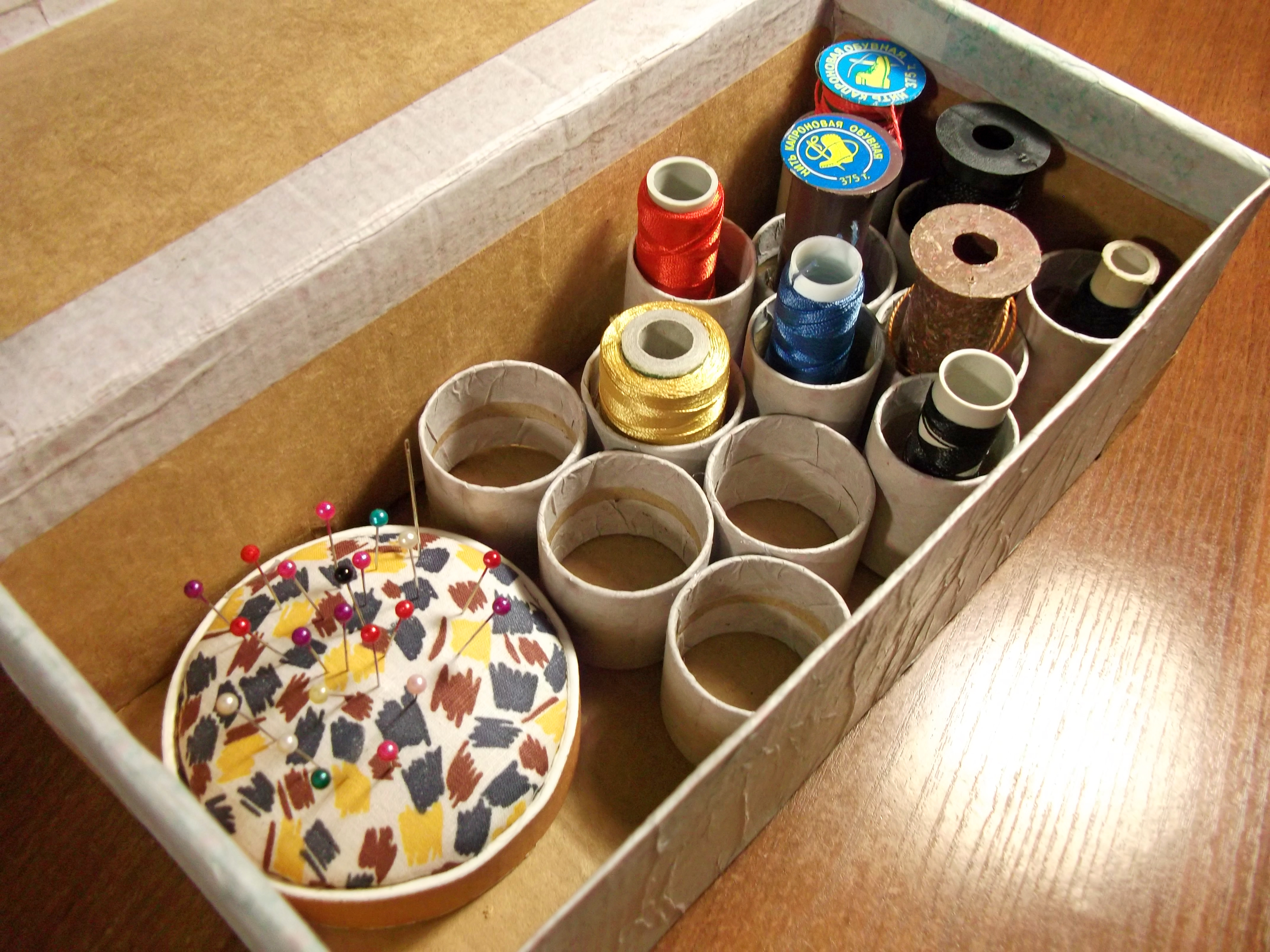 Nicer Thread Box With Me Doing Things My Way Two Times : 14 Steps (with Pictures) - Instructables