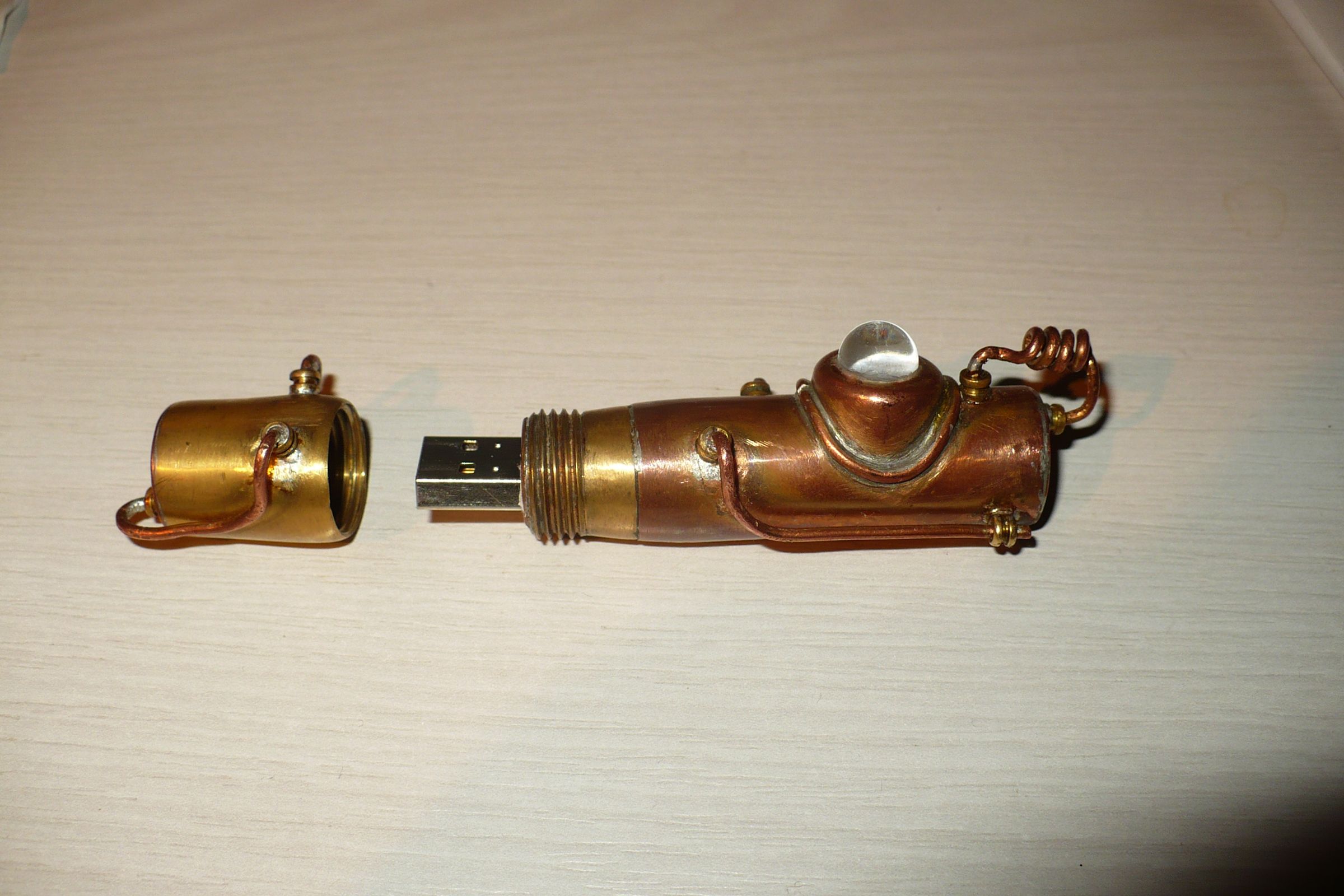4 Gb Steampunk USB Stick - Instructables
