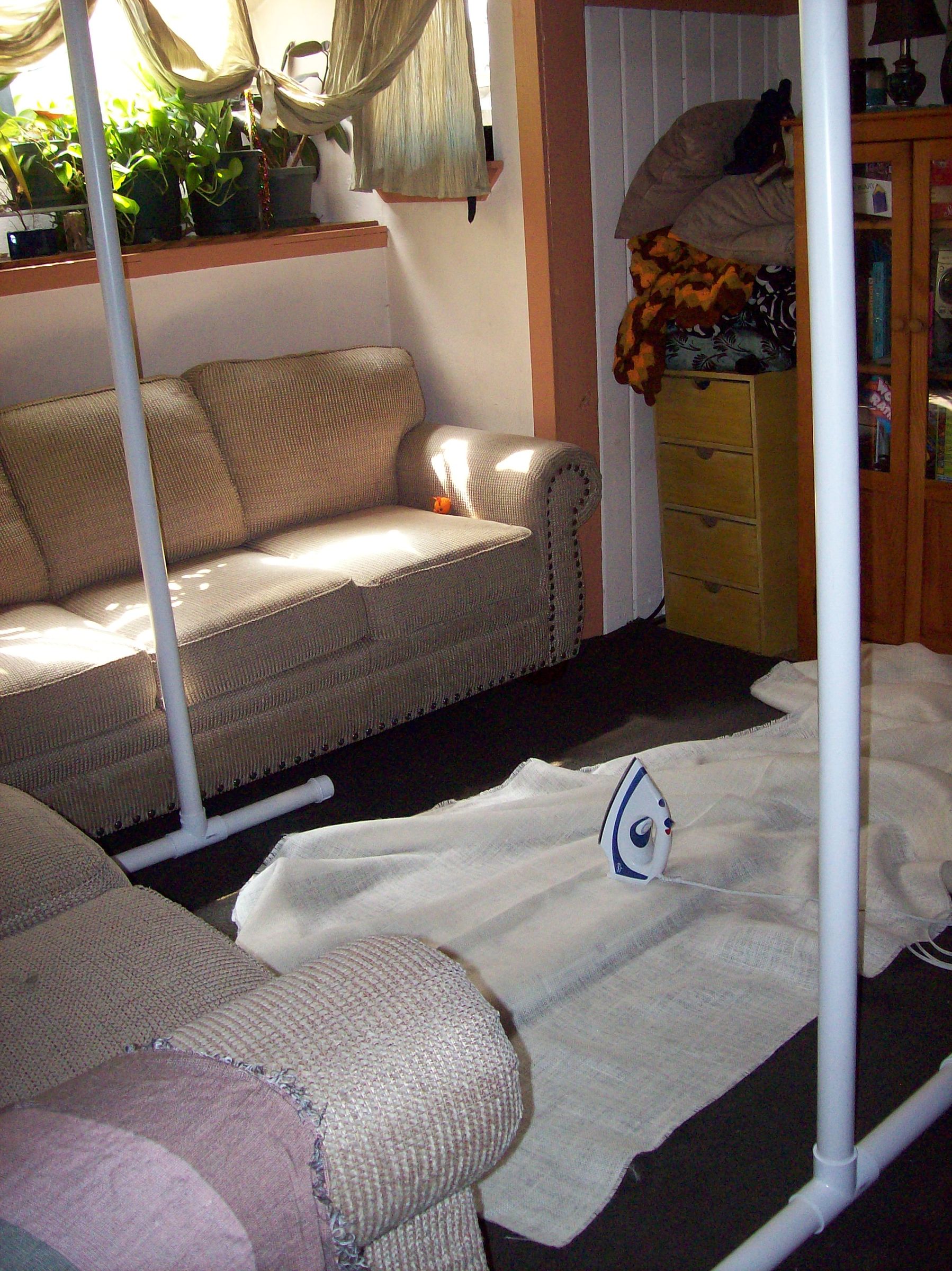 PVC Room Divider (Cheap and Easy!) : 7 Steps (with Pictures ...