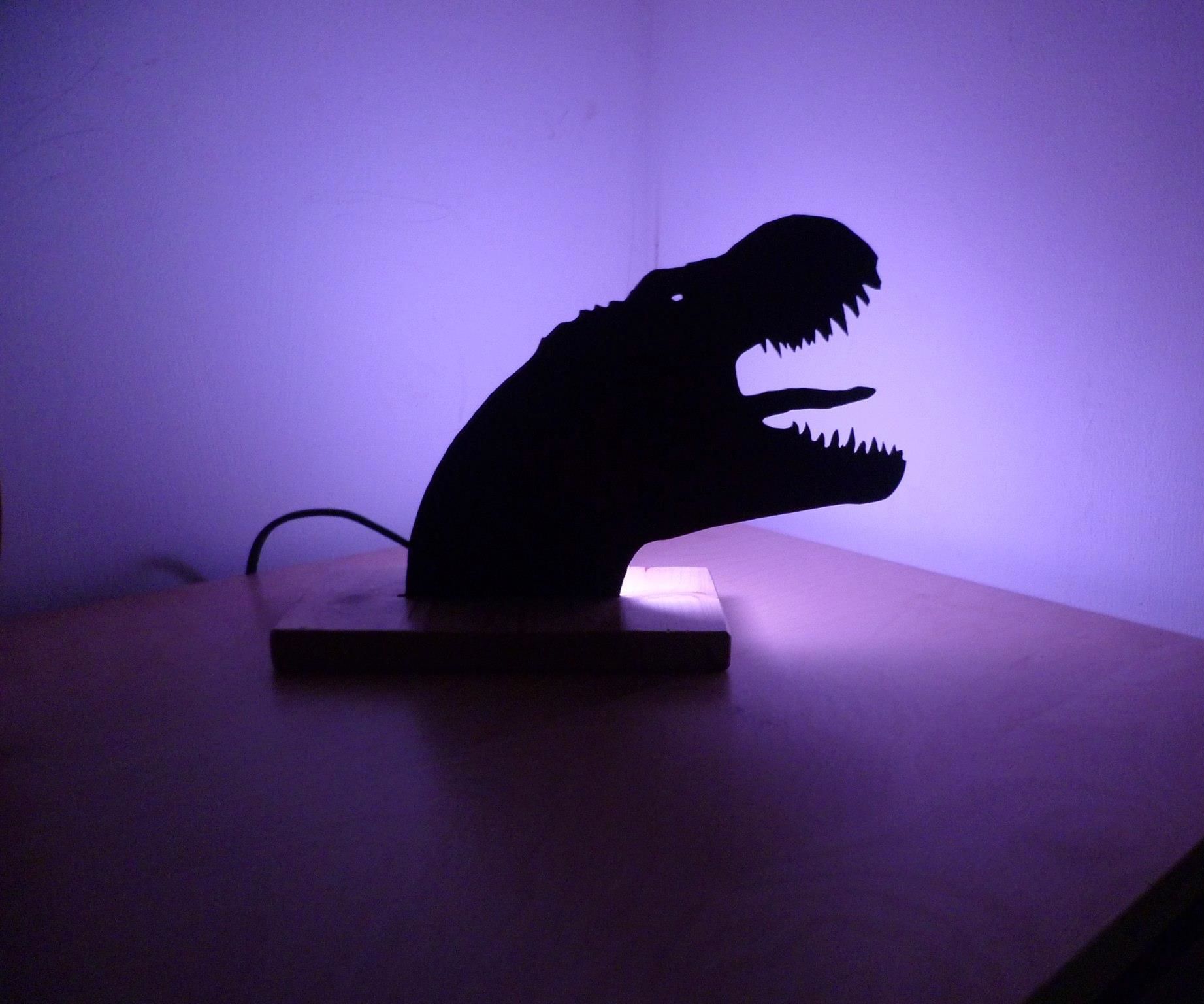 T-Rex Lamp : 5 Steps (with Pictures) - Instructables