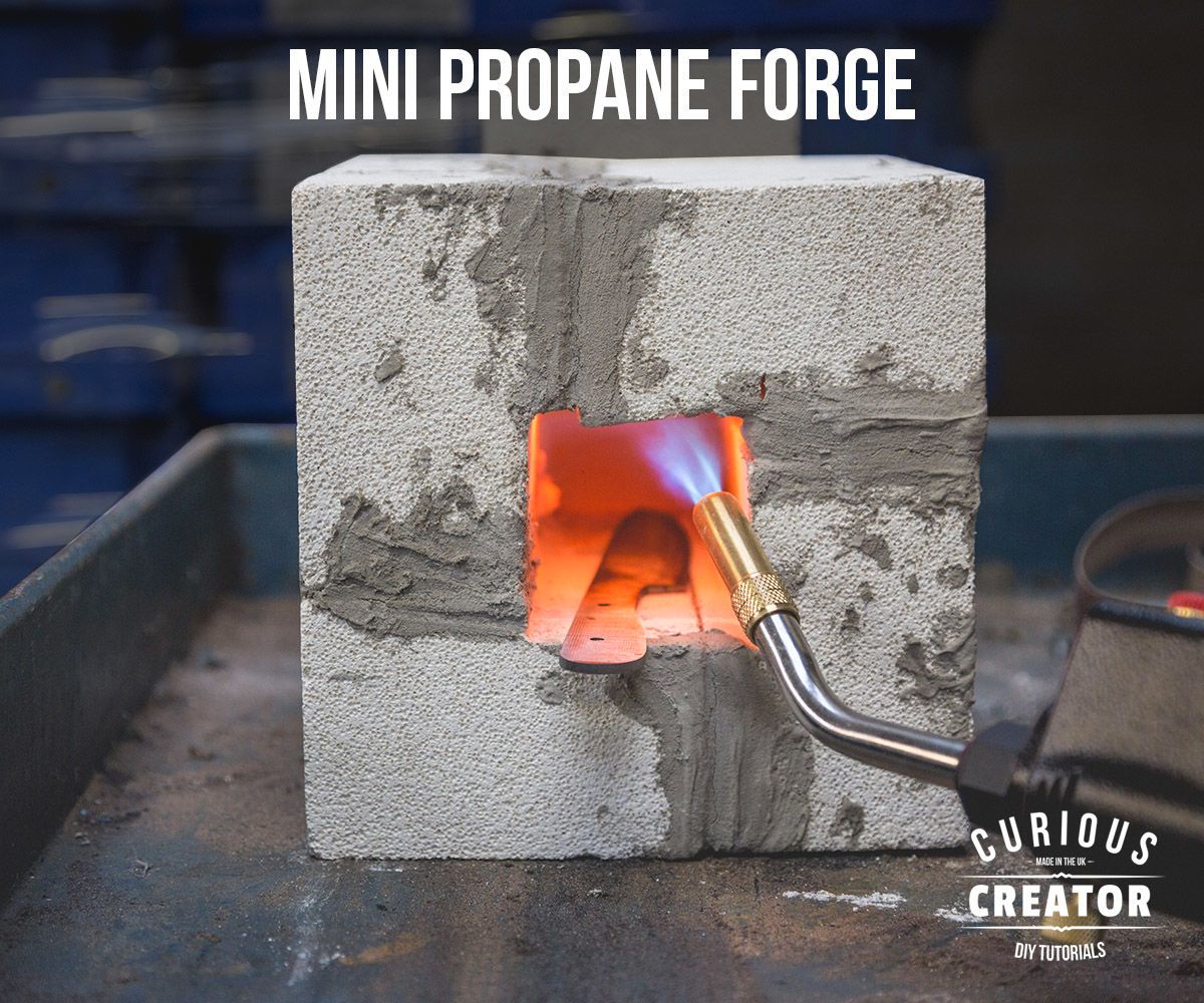 Mini Propane Forge : 4 Steps (with Pictures) - Instructables
