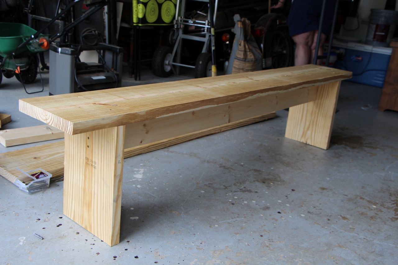 Sturdy Bench Seat Without Cutting a Single Board : 7 Steps (with ...