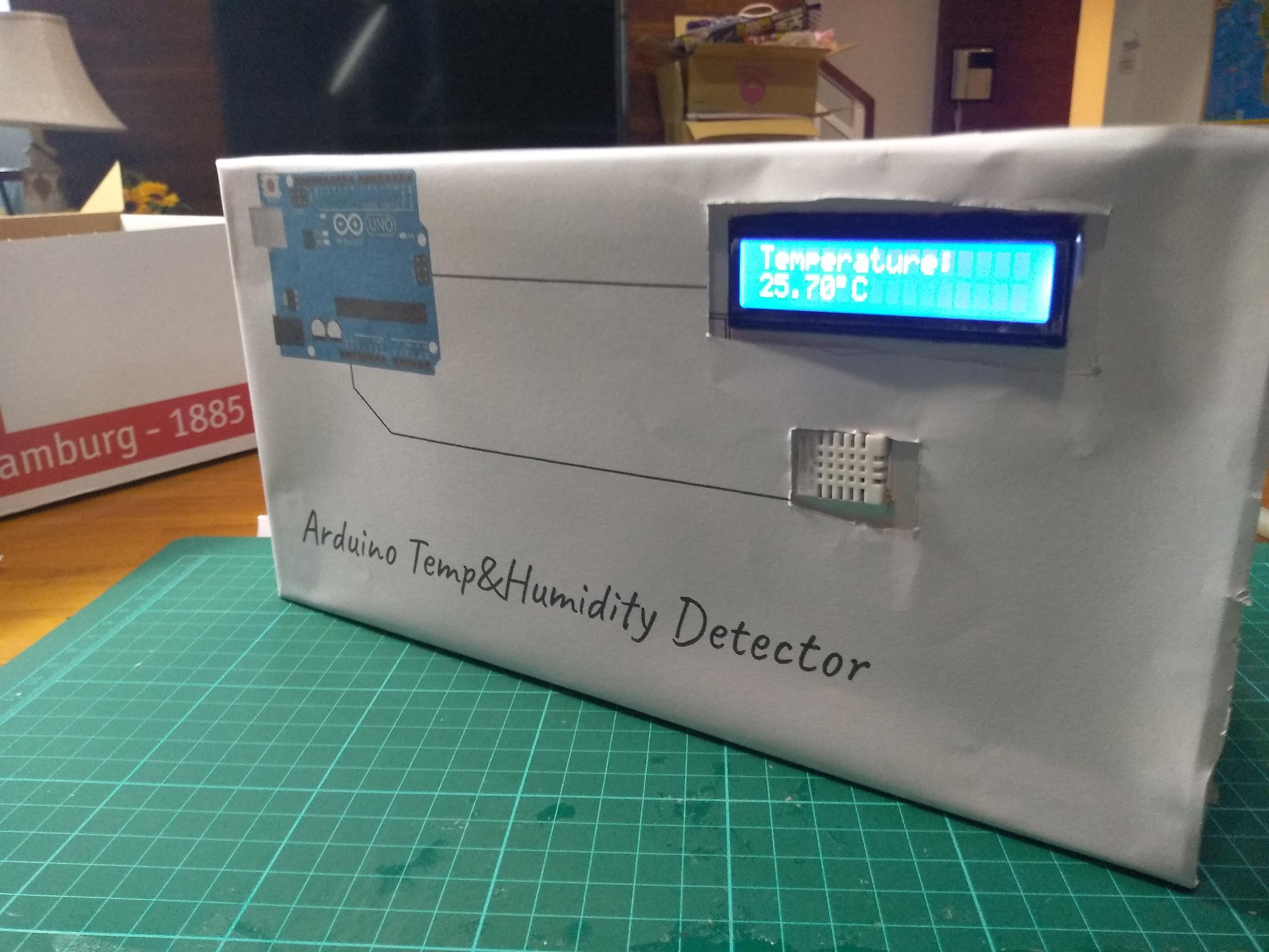 Humidity and Temperature Detector : 4 Steps - Instructables