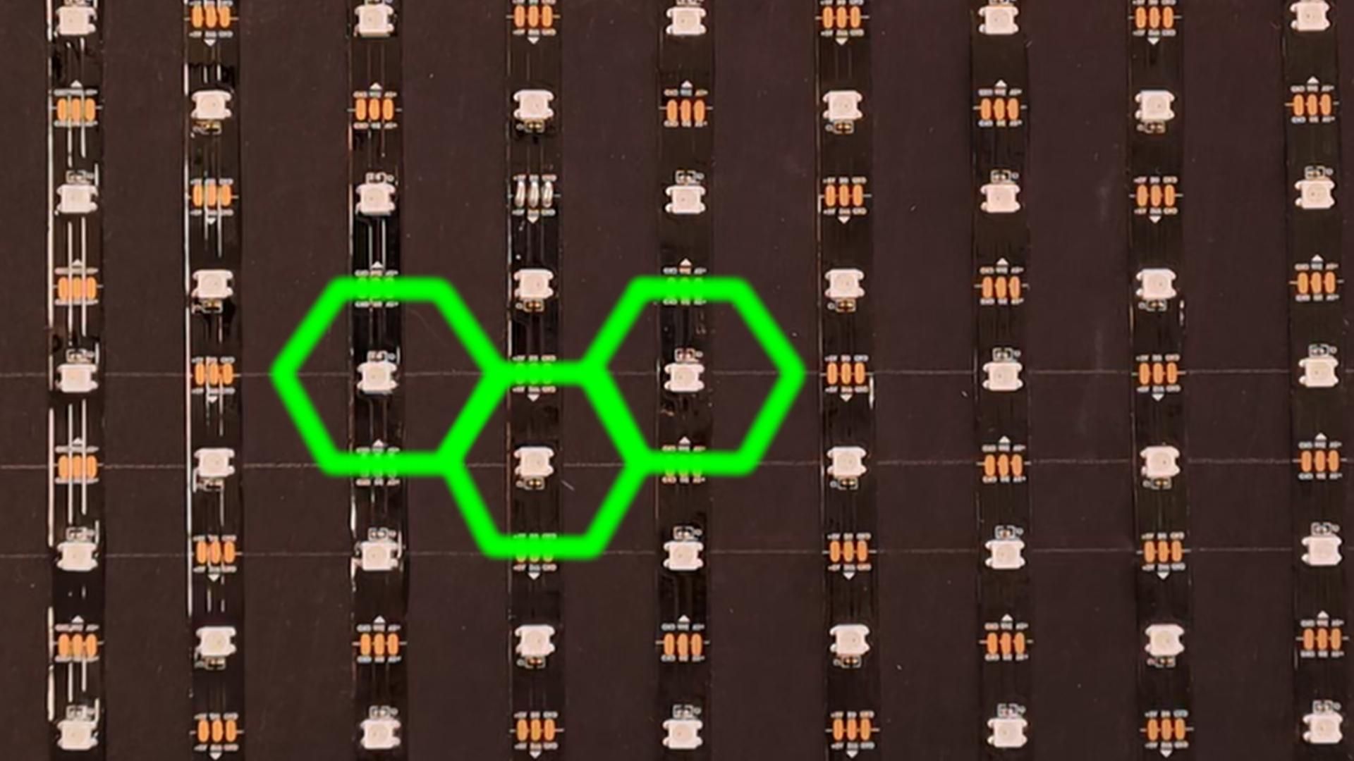 Hexagonal LED Display : 10 Steps (with Pictures) - Instructables