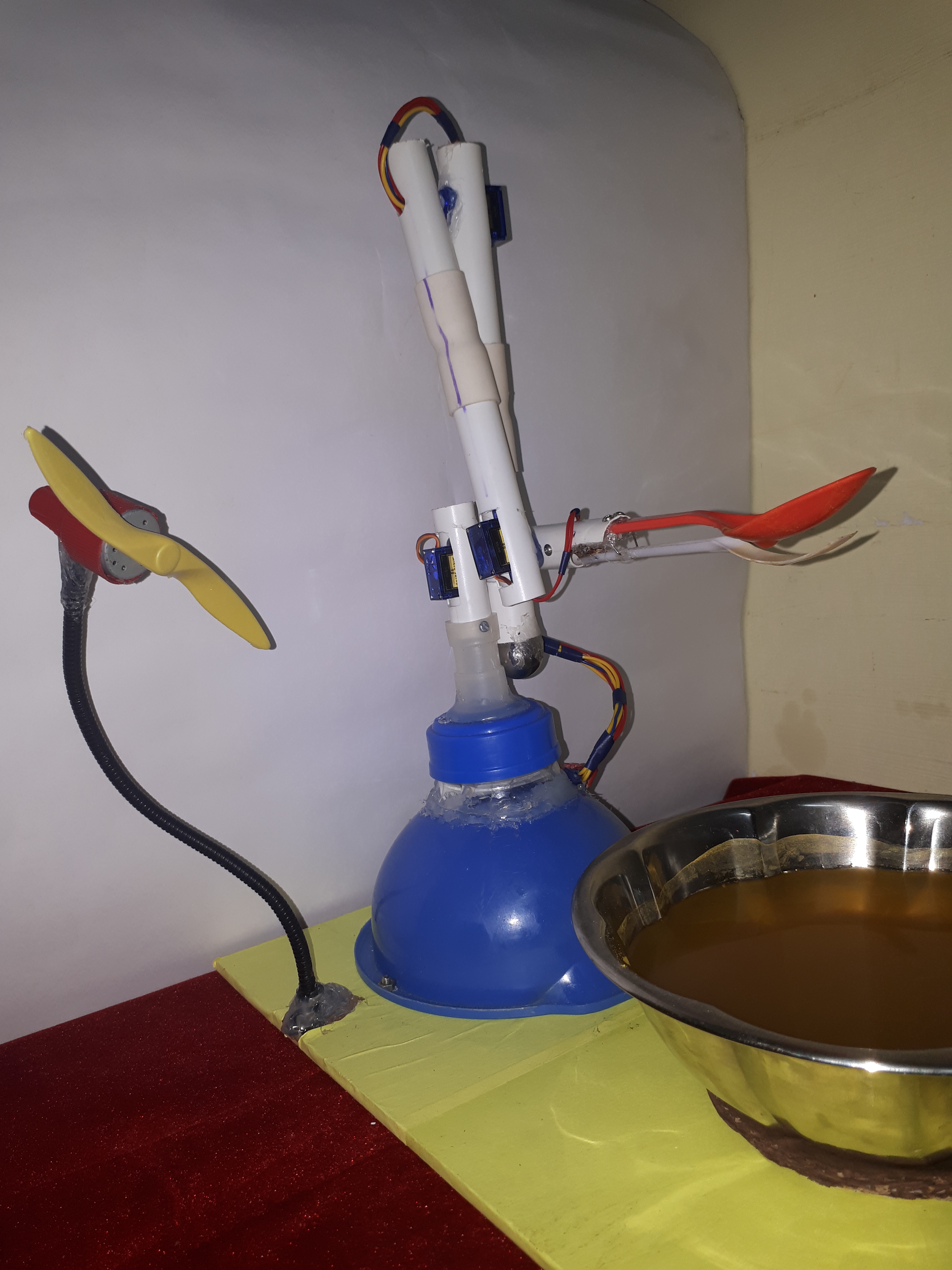 Intelligent Feeding Arm for Humans - Not Only for Lazy : 26 Steps (with ...