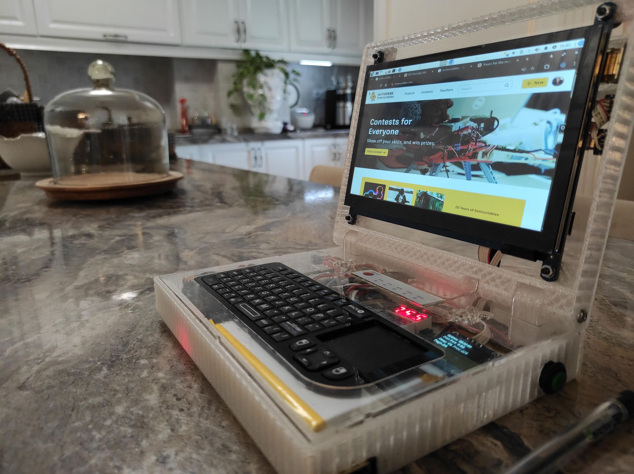 DIY Portable Mini 7-Inch Linux Laptop : 3 Steps - Instructables