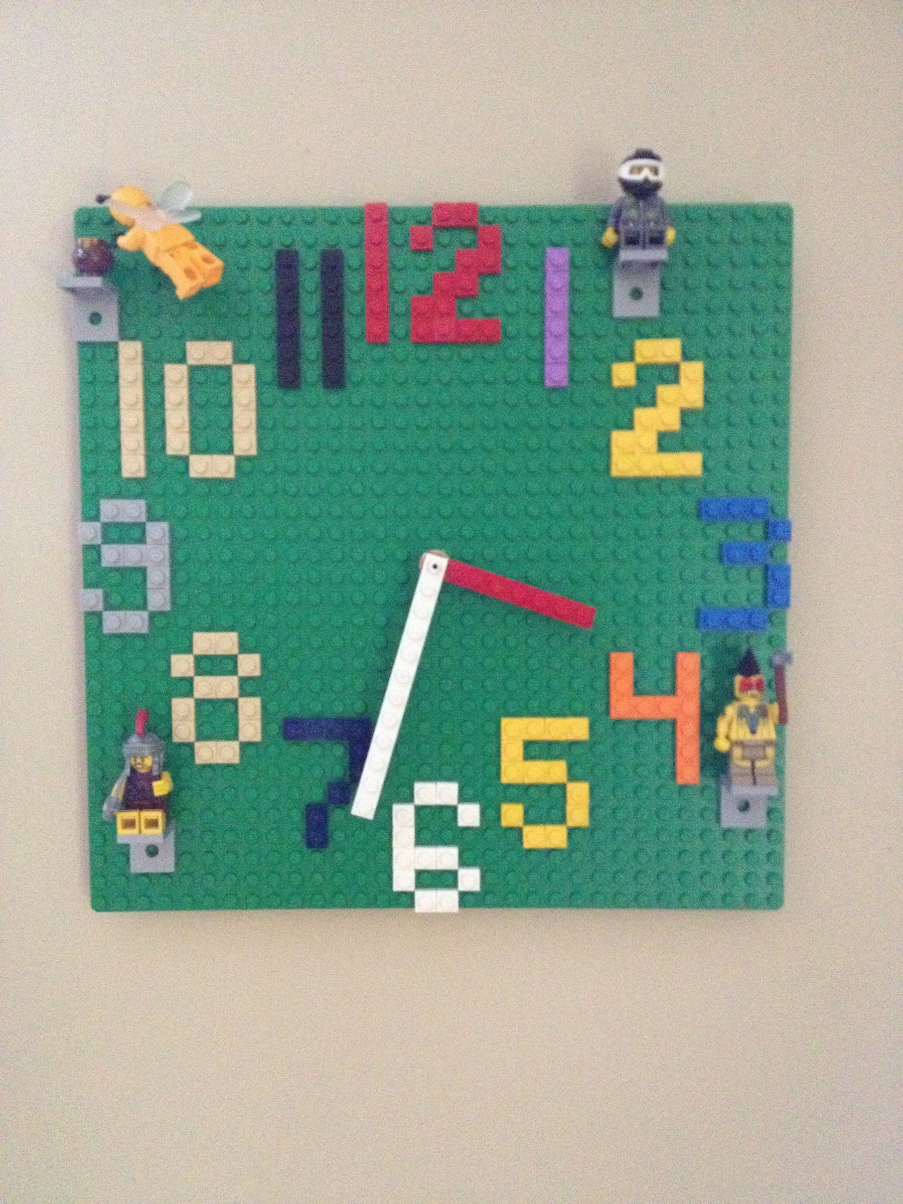 Lego Wall Clock : 5 Steps (with Pictures) - Instructables