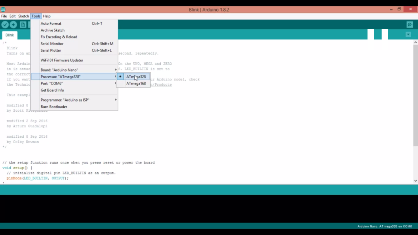 HOW TO MAKE ARDUINO NANO/MINI | How to Burn Bootloader : 5 Steps ...