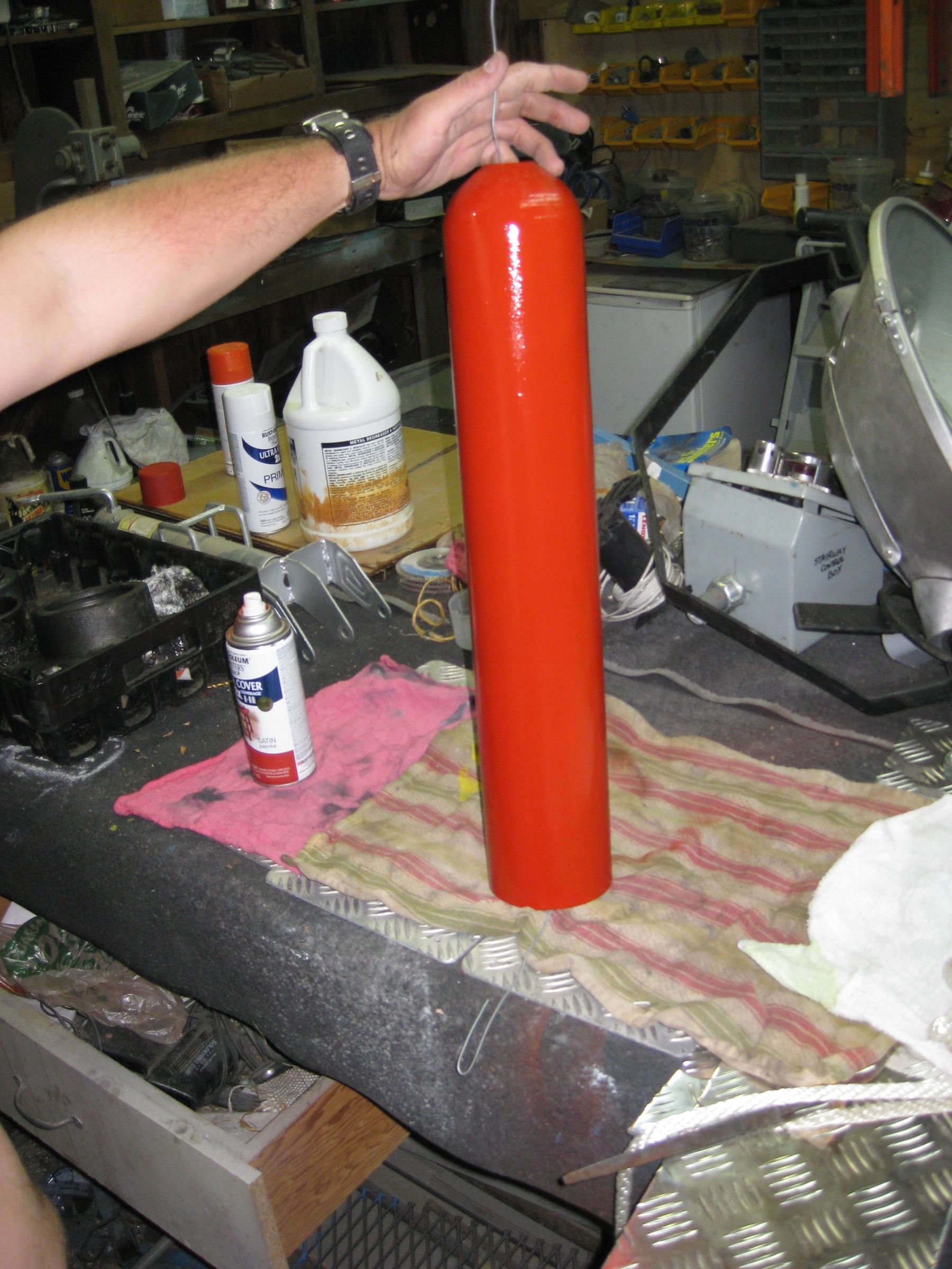 Compressed Gas Cylinder Wind Chime : 11 Steps (with Pictures ...