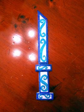 Paper Dagger With a Sheath : 4 Steps - Instructables