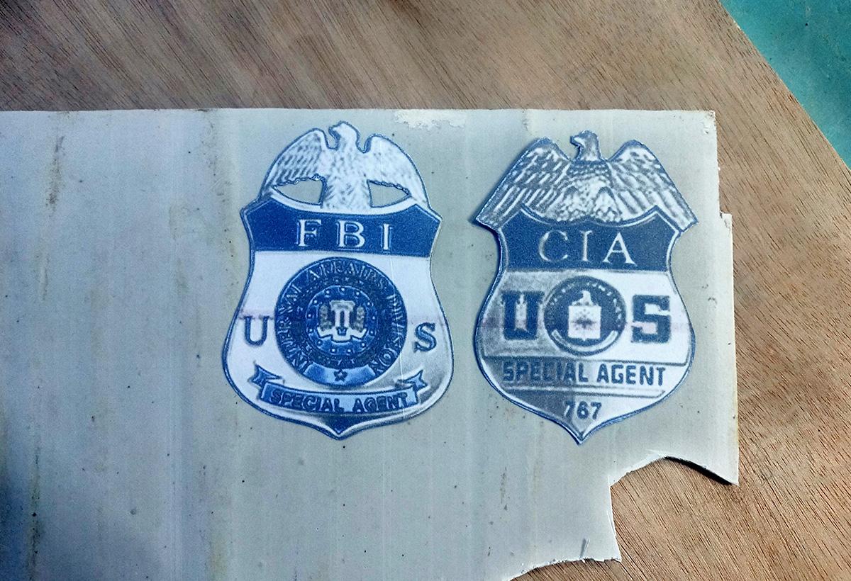 FBI - CIA Badges : 15 Steps (with Pictures) - Instructables