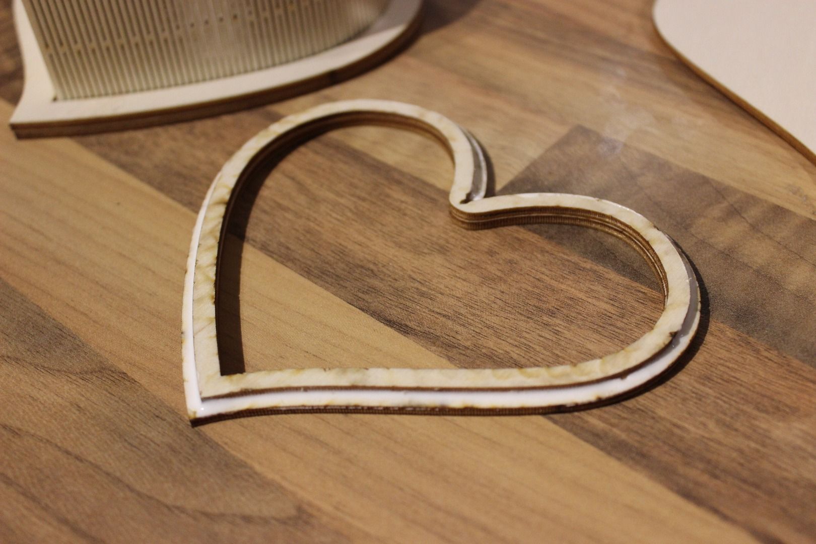 Laser Cut Plywood Heart Shaped Box : 3 Steps (with Pictures ...