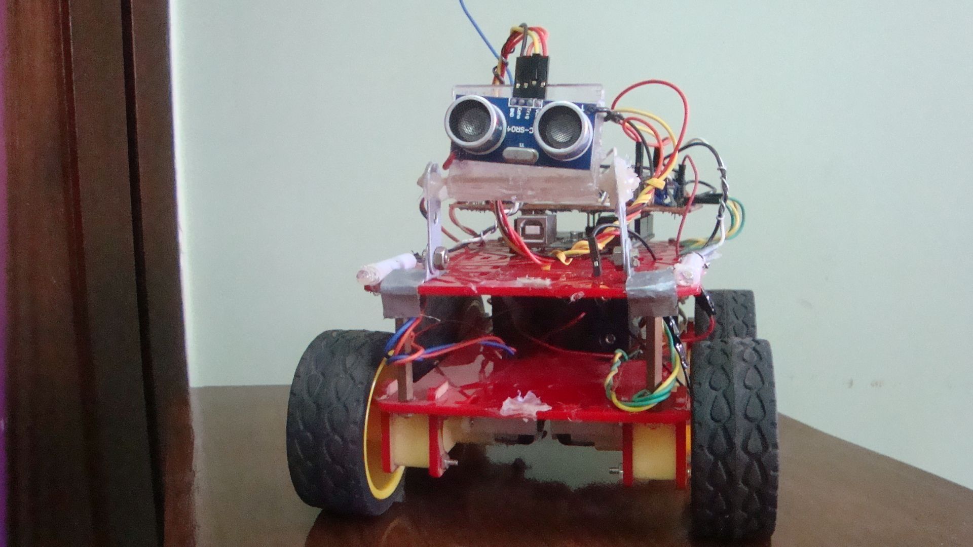 The Wireless,Obstacle Detecting,Beeping Robot Using Arduinos! : 11 ...