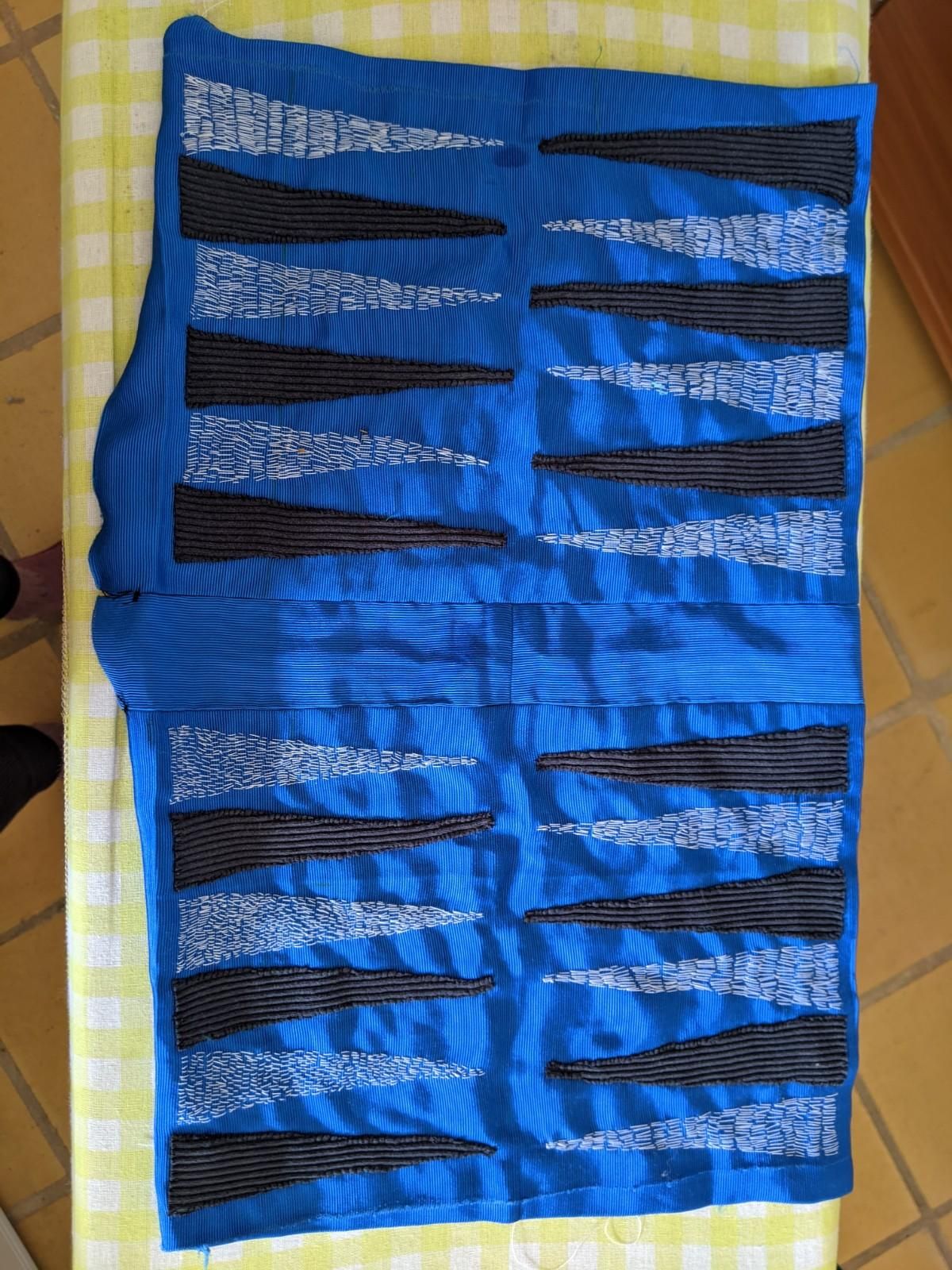 Upcycled Fabric Backgammon Board : 10 Steps (with Pictures) - Instructables