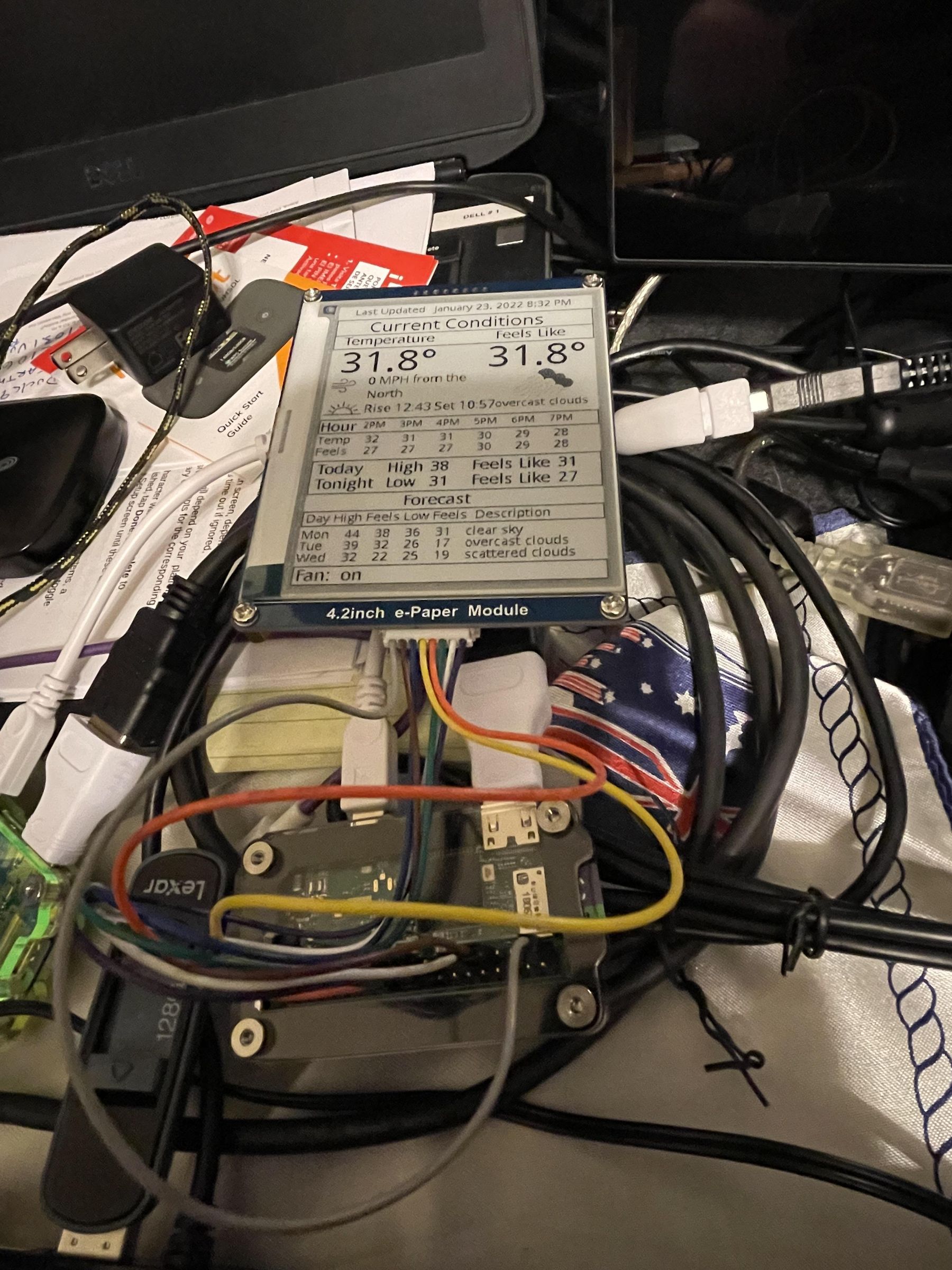 Smart Device Controller Weather Station Using IFTTT : 10 Steps (with ...