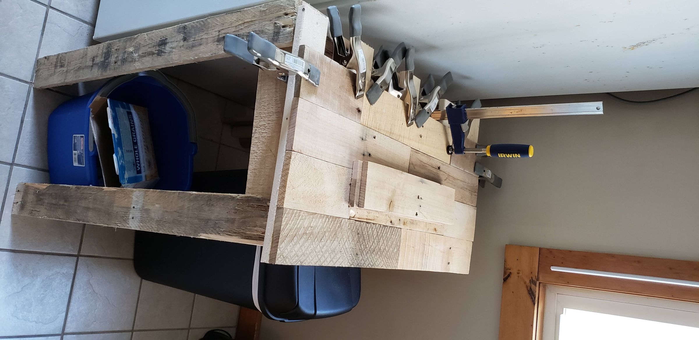 Pallet Wood Counter Space : 6 Steps (with Pictures) - Instructables