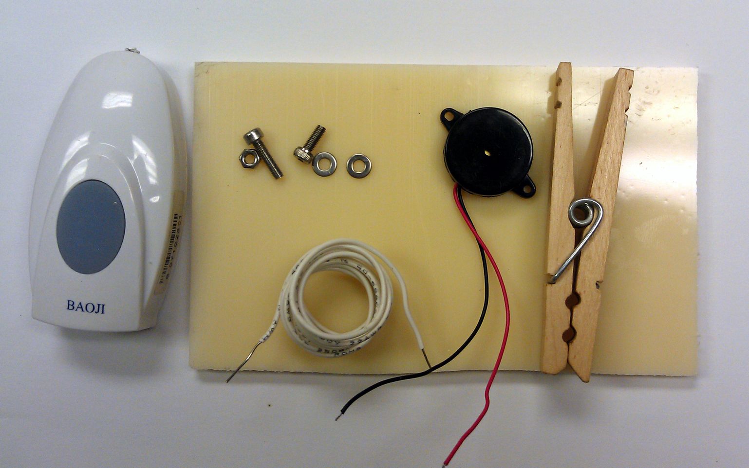 Wireless Doorbell Morse Code Transmitter and Printer : 4 Steps ...