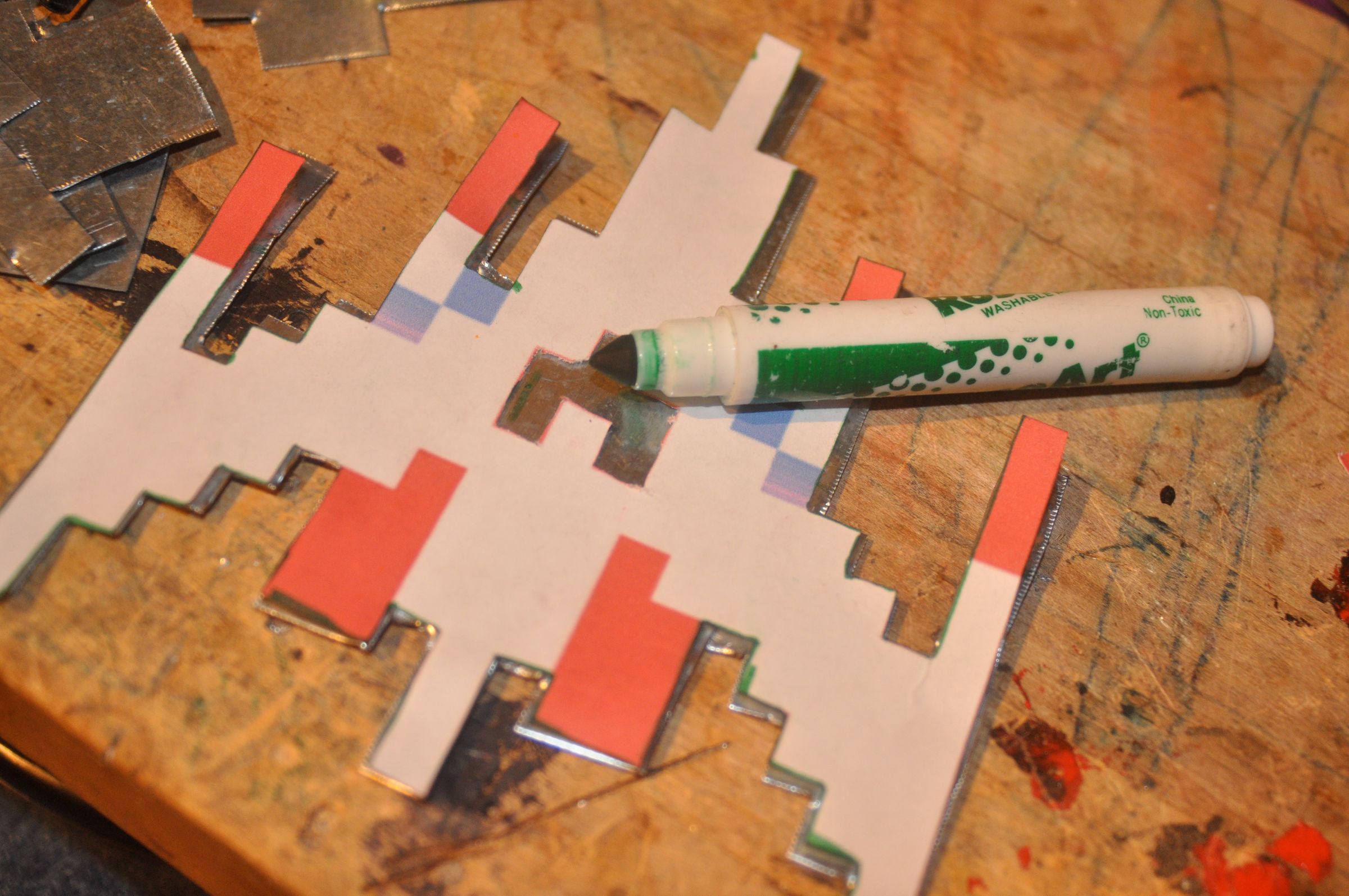 Galaga Ship 3d