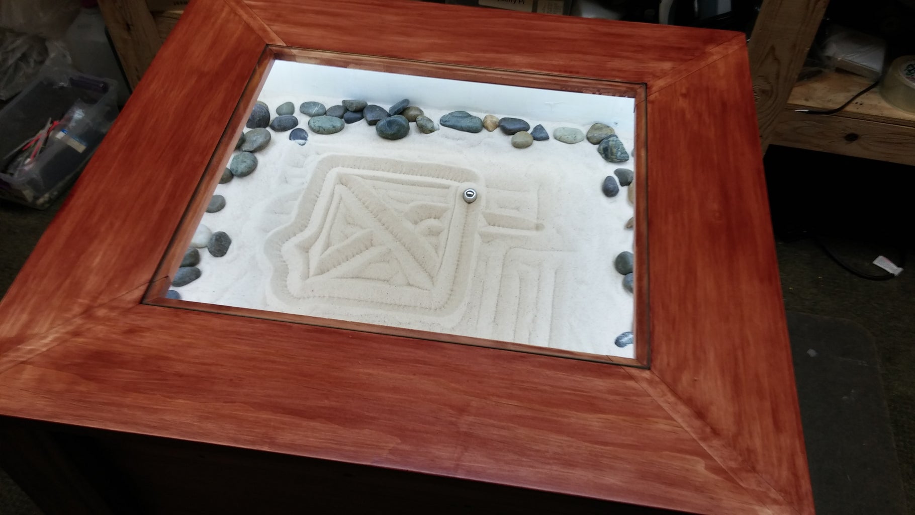Zen Garden Cnc End Table 19 Steps With Pictures Instructables
