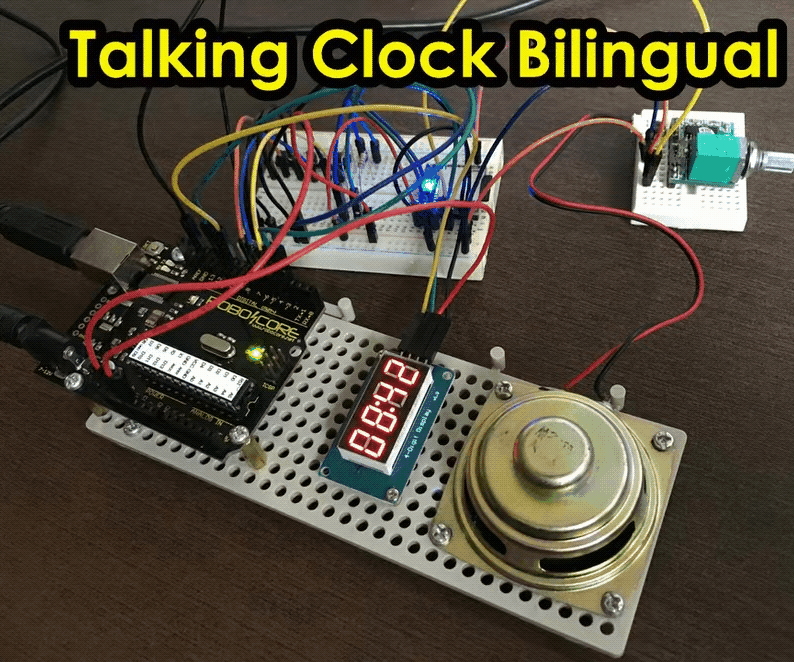 Talking Clock Bilingual (EN+PT) : 5 Steps (with Pictures) - Instructables