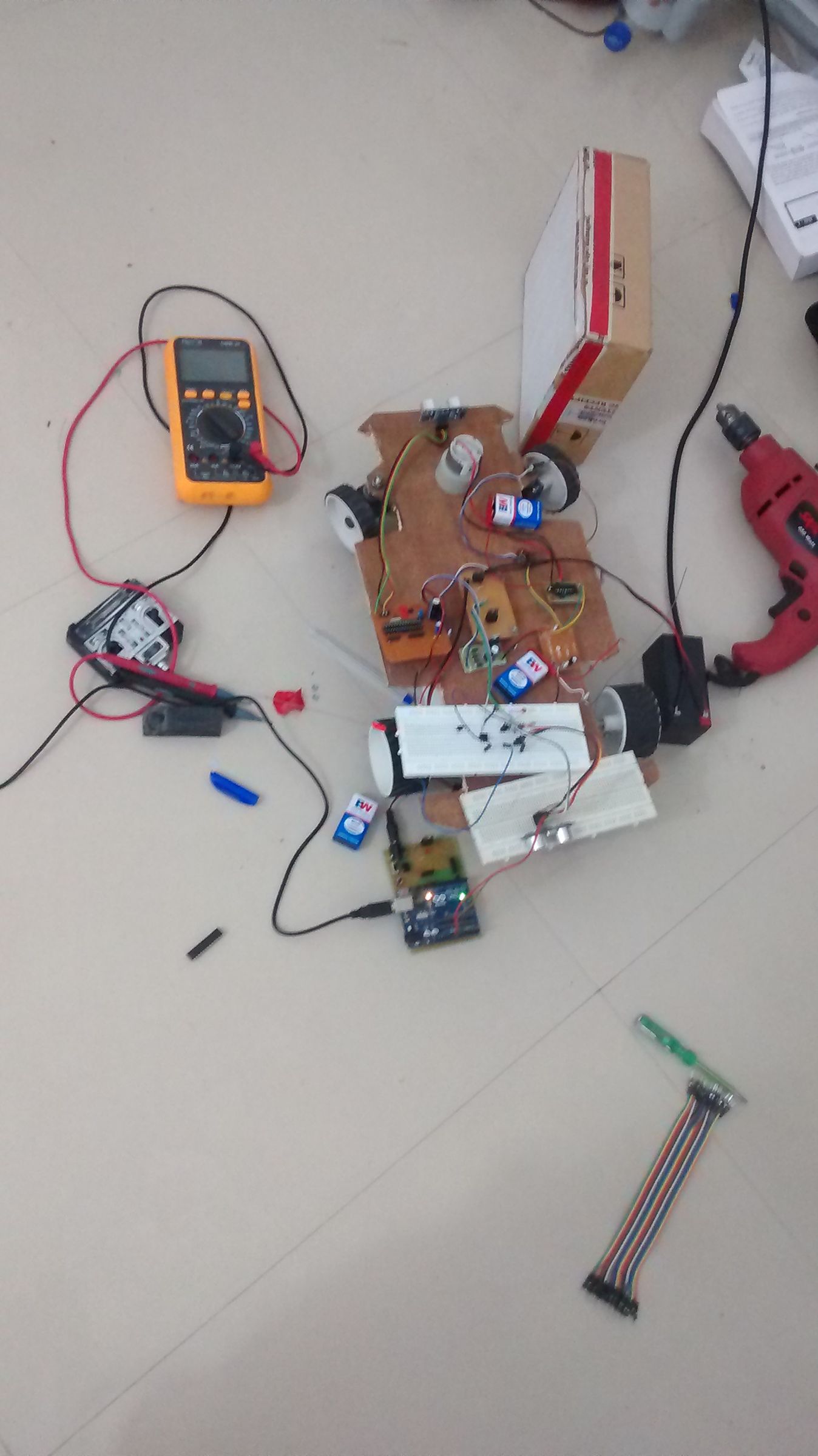 Intelligent Braking System Prototype by Arduino : 8 Steps (with ...
