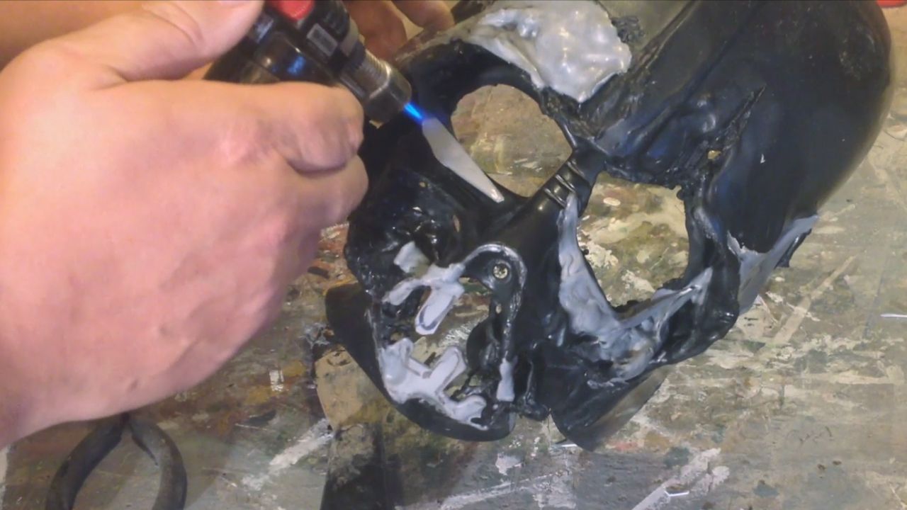 Homemade Darth Vader Melted Mask : 3 Steps (with Pictures) - Instructables