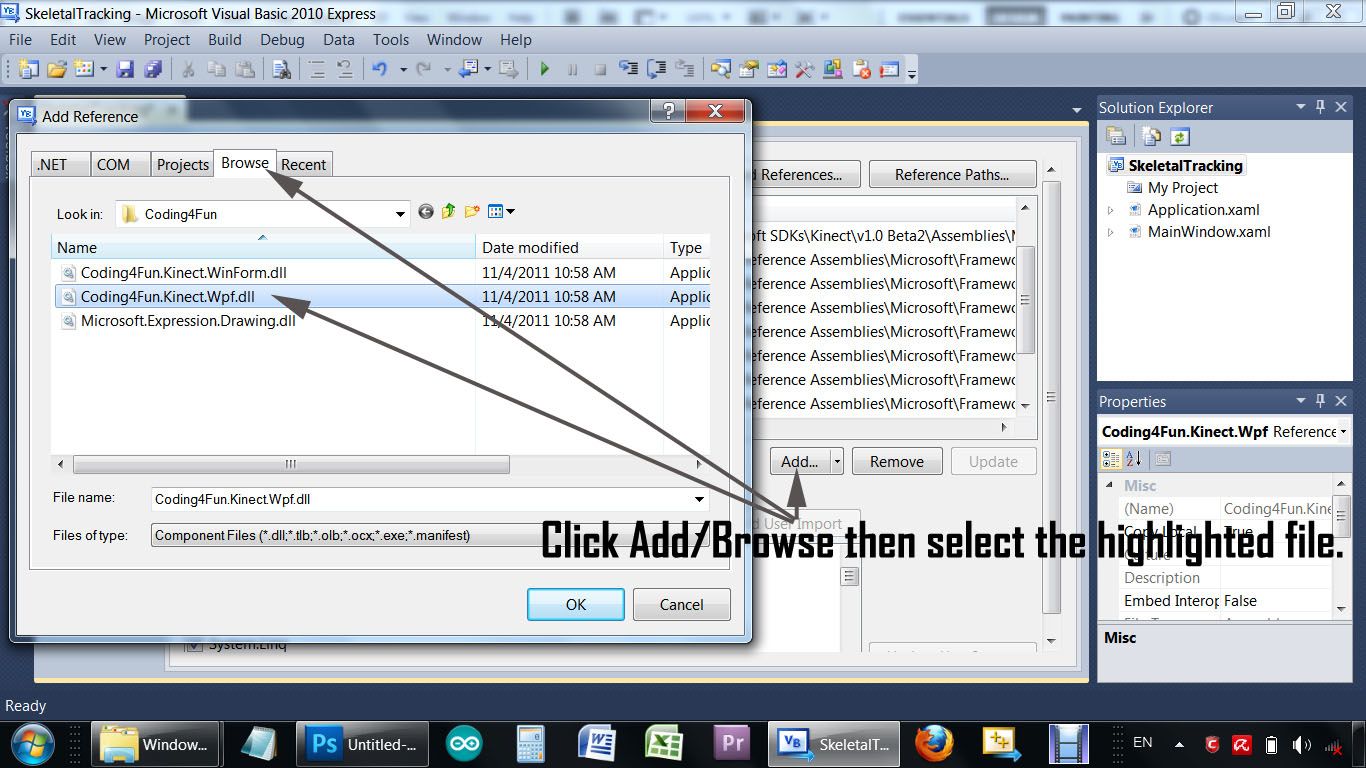 Kinect Controls Arduino Wired Servos Using Visual Basic 2010 - Instructables