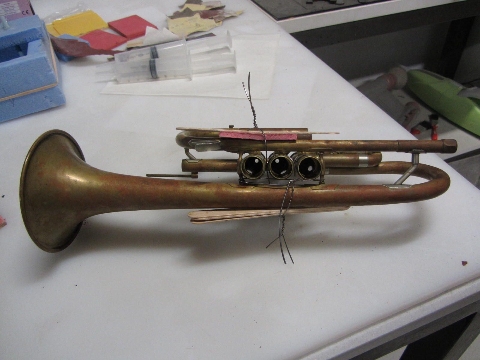 Giving a New Life to an Old Cornet/Trumpet : 6 Steps (with Pictures ...