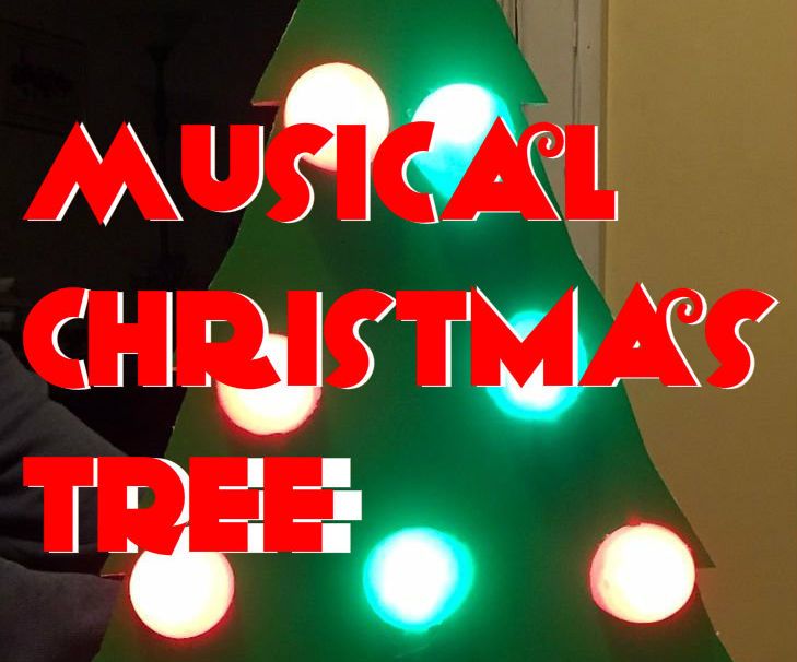 Musical Activated Light Up Christmas Tree : 7 Steps (with Pictures ...