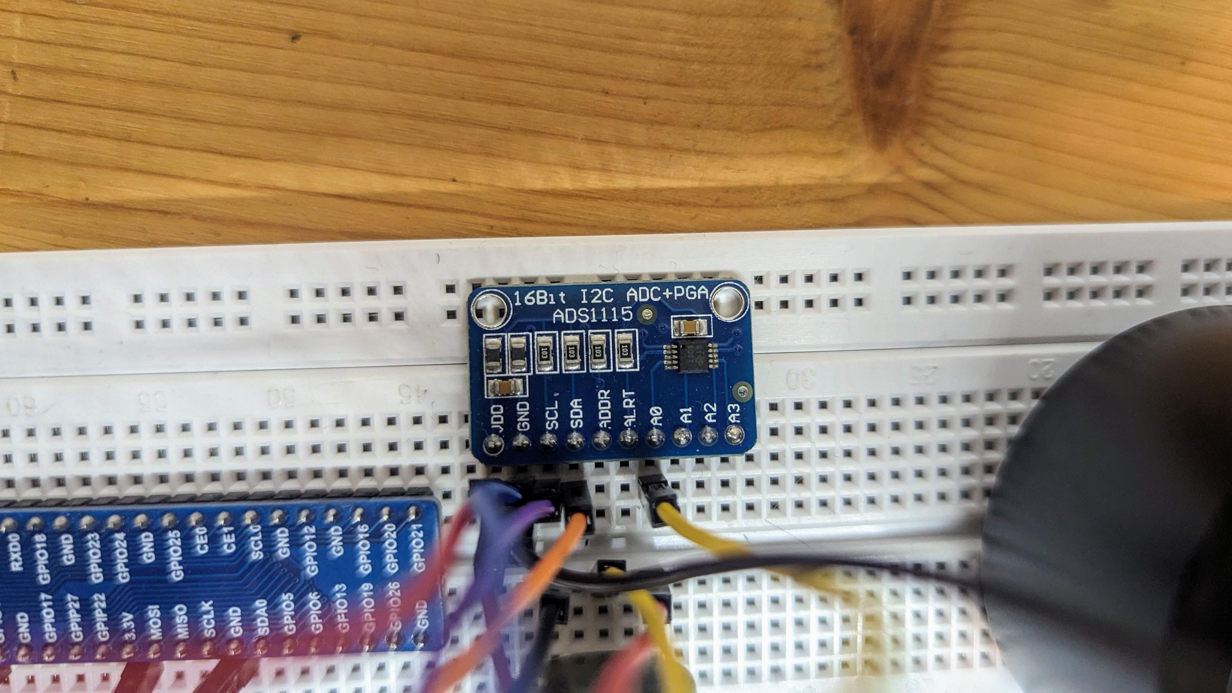 DIY Raspberry Pi Volume Control Knob Using an ADS1115 ADC : 6 Steps ...