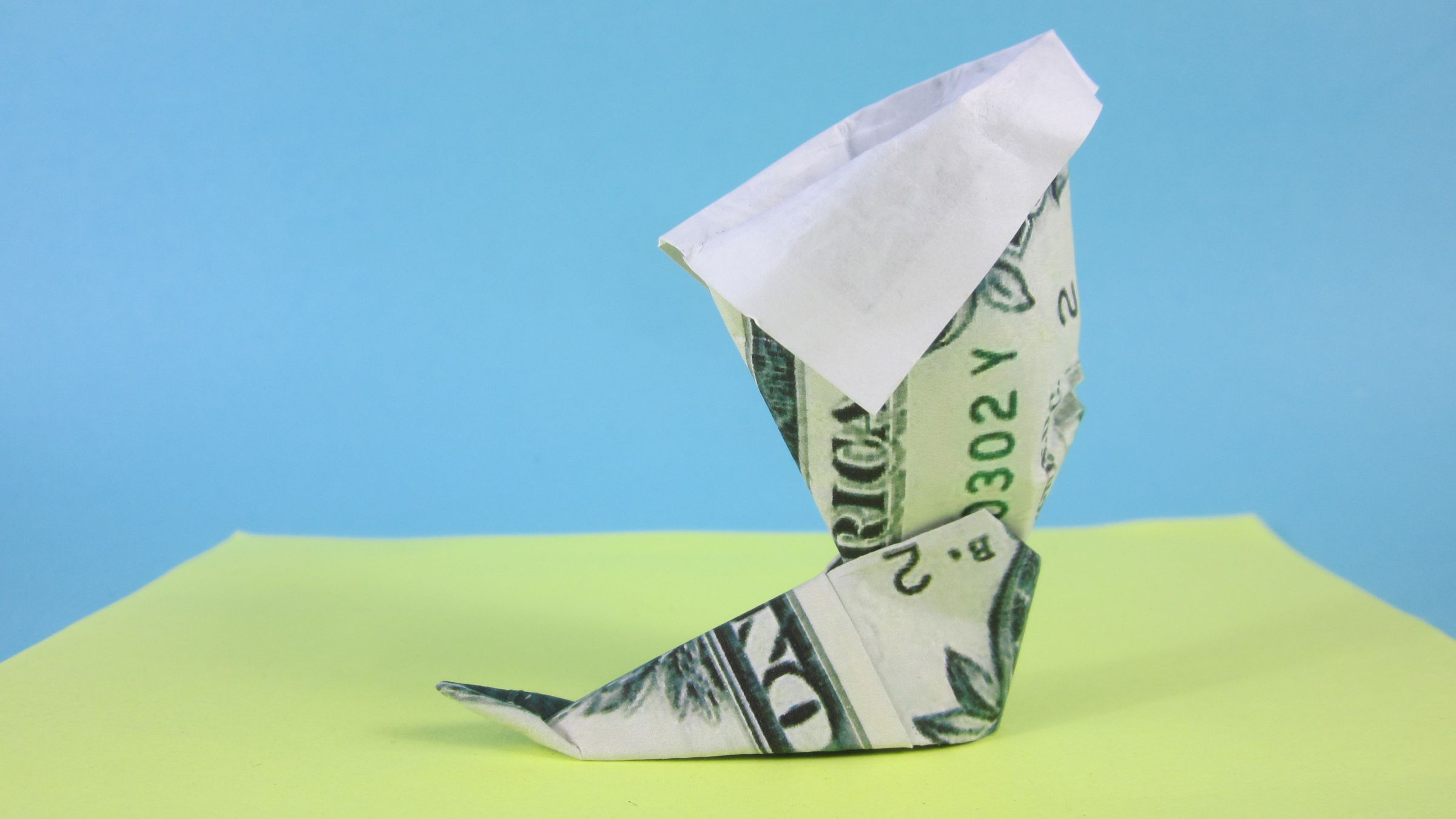 Money Origami Boot : 12 Steps - Instructables