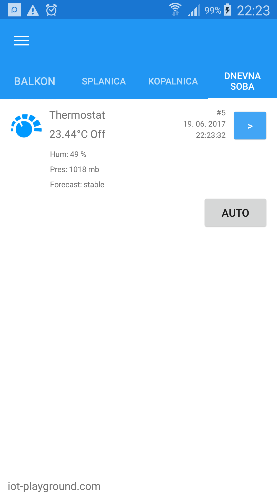 ESP8266 WiFi Touch Screen Thermostat (EasyIoT Cloud) : 4 Steps - Instructables