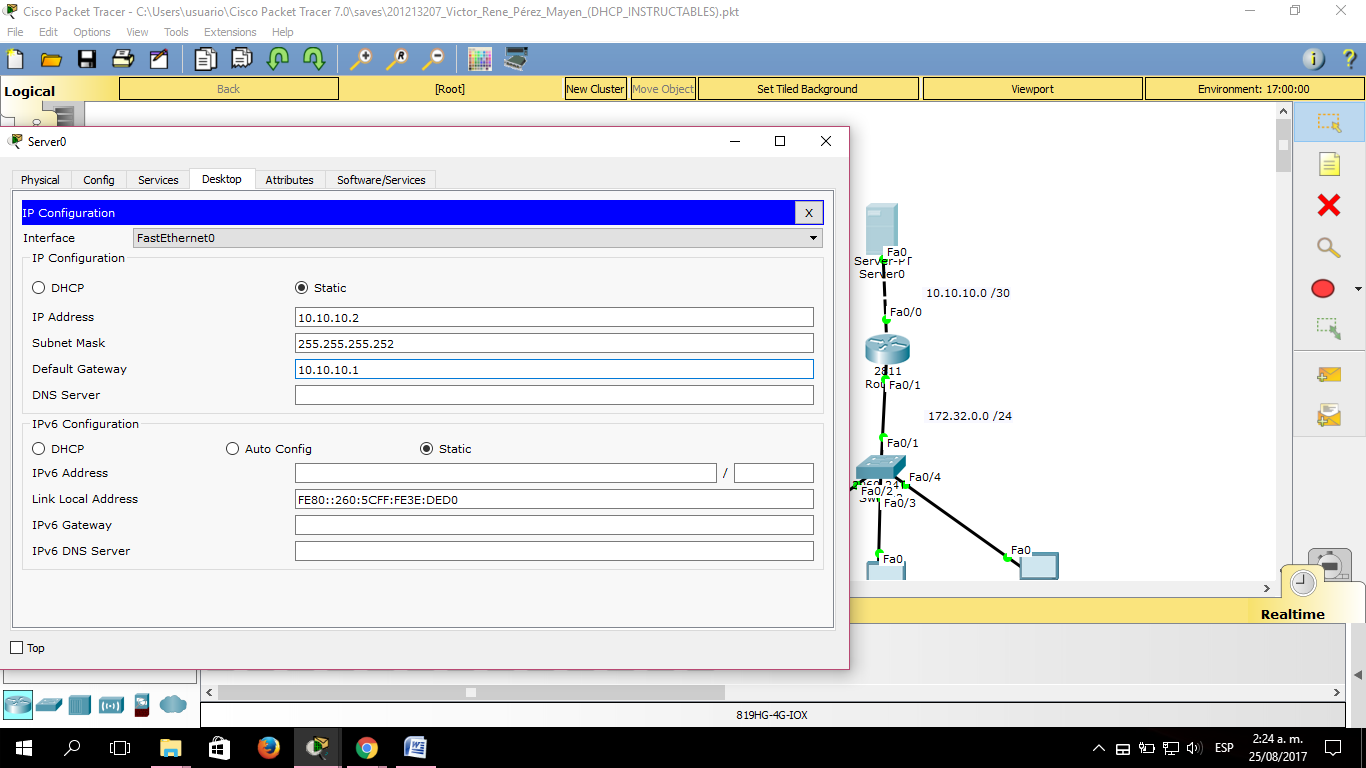 How to Configure DHCP in Cisco Packet Tracer : 14 Steps - Instructables