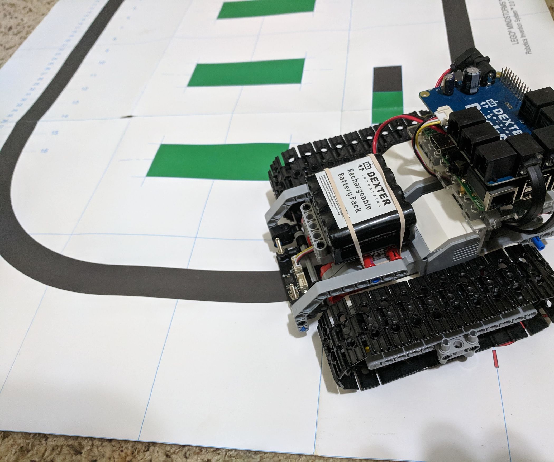 BrickPi3 Line Follower : 4 Steps - Instructables