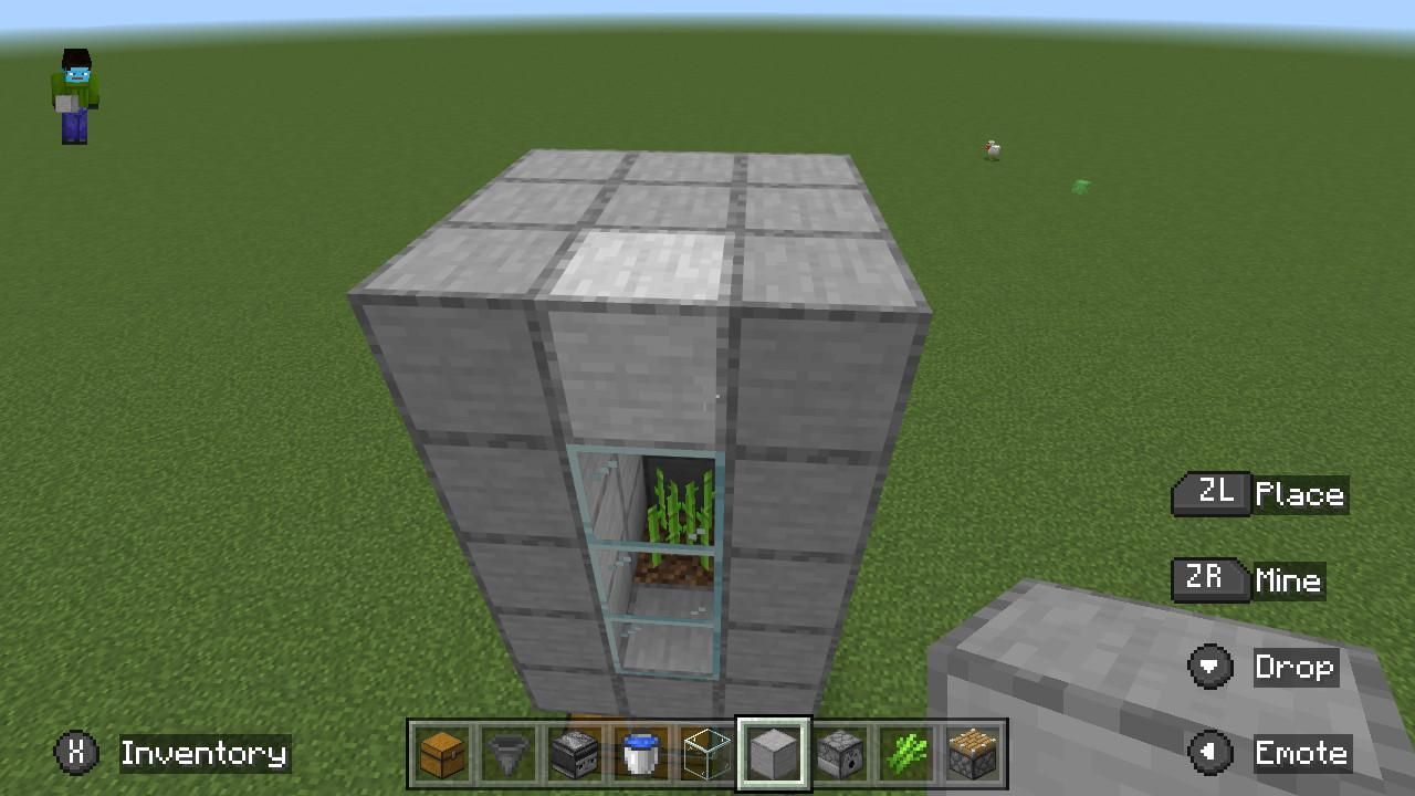 Minecraft 1.19 Bedrock Bonemeal Sugar Cane Farm : 5 Steps - Instructables