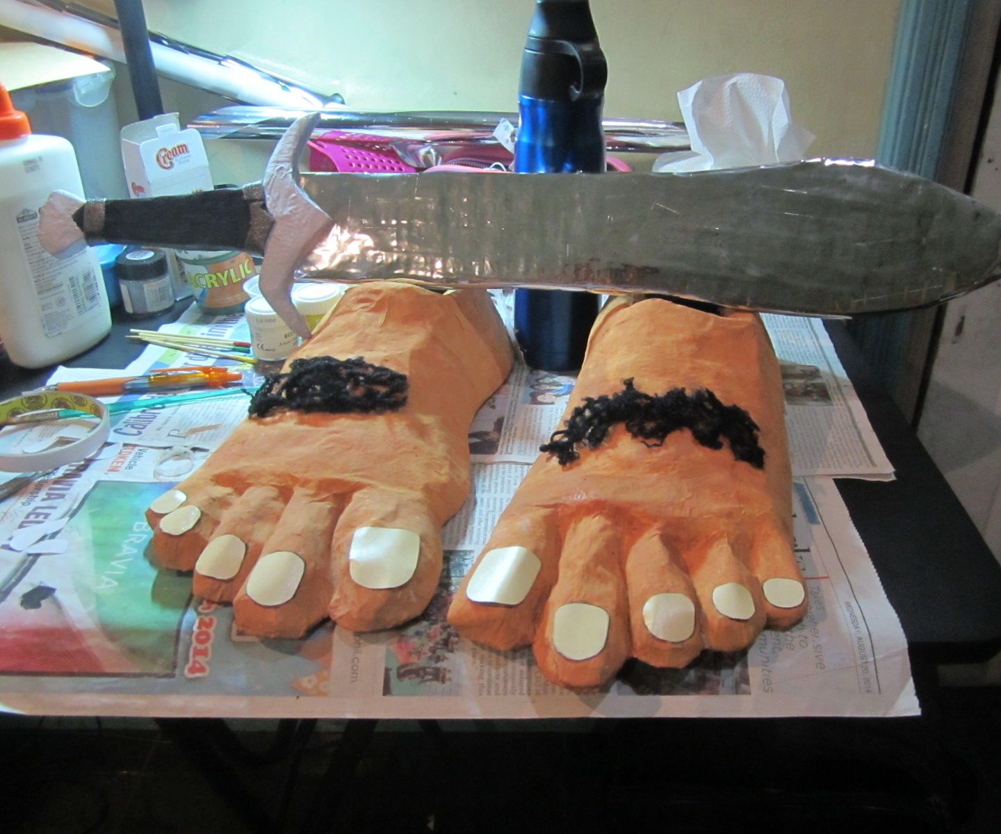 Hobbit Feet Costume : 6 Steps (with Pictures) - Instructables