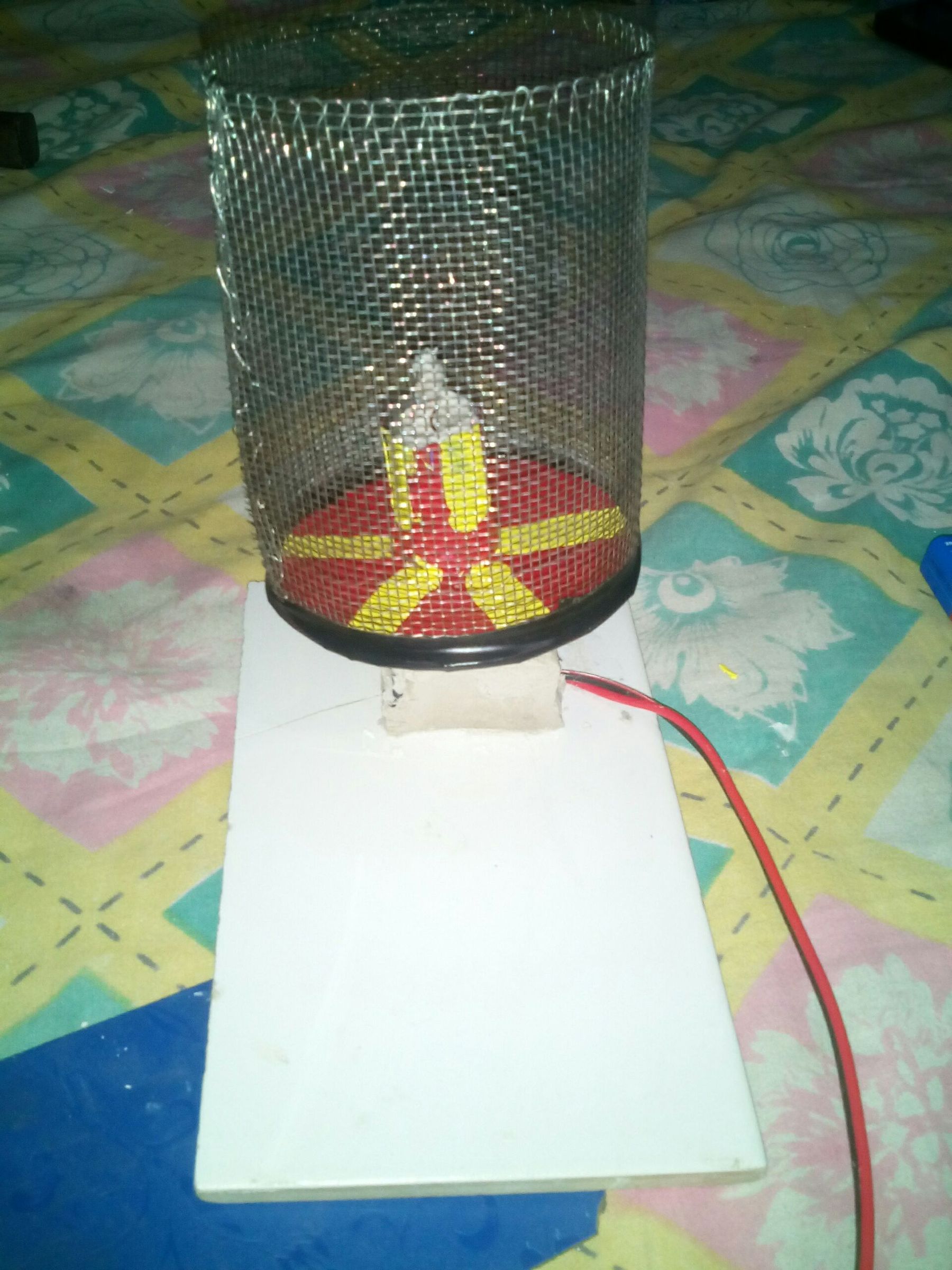 Desktop Fire Tornado : 7 Steps - Instructables